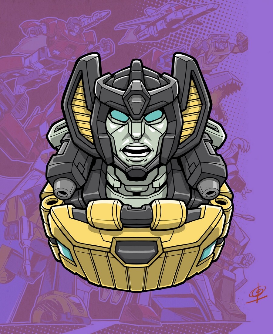 ArtStation - Transformers Sunstreaker