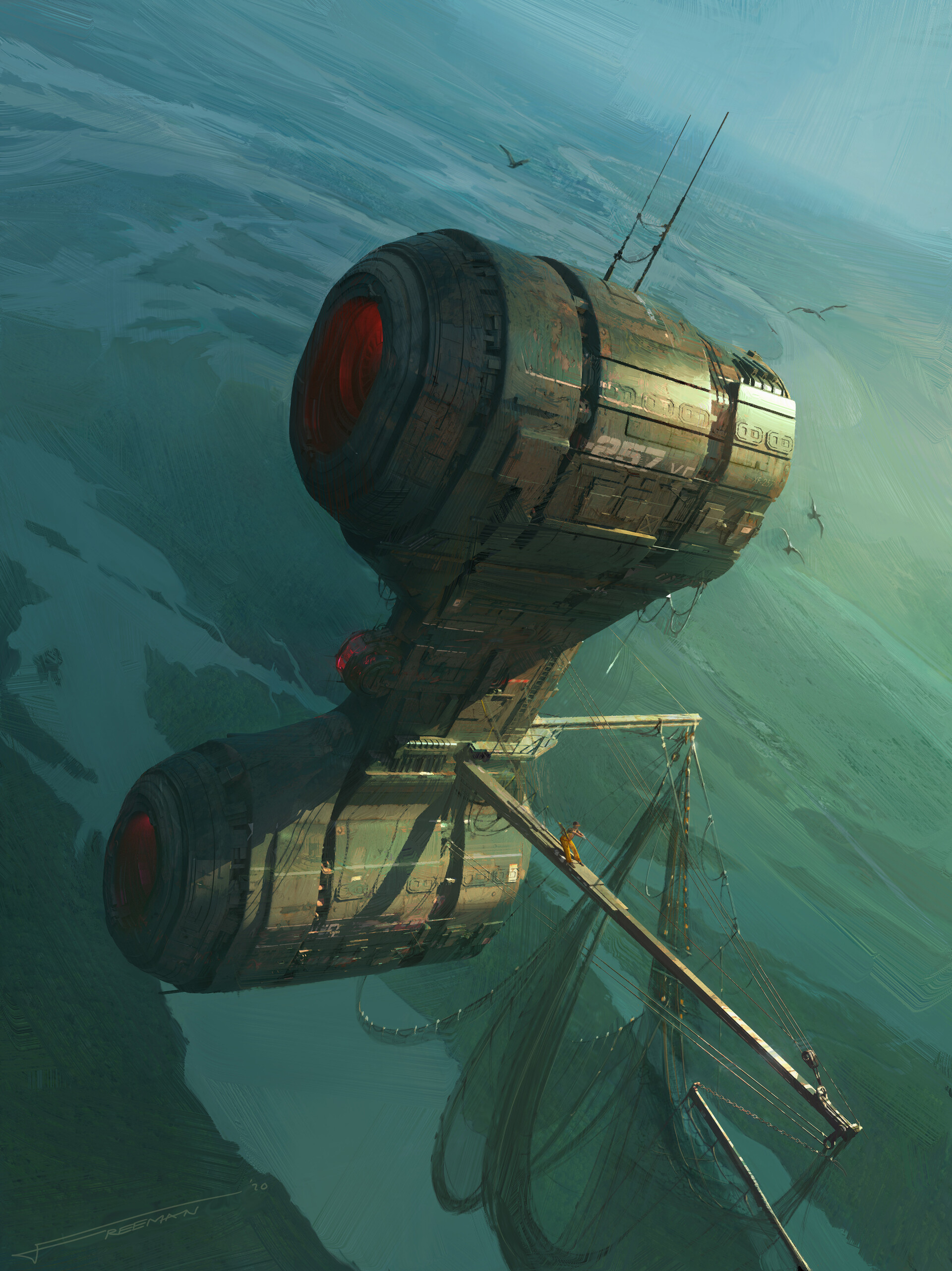 Gone Fishing by David Freeman : r/ImaginaryVehicles