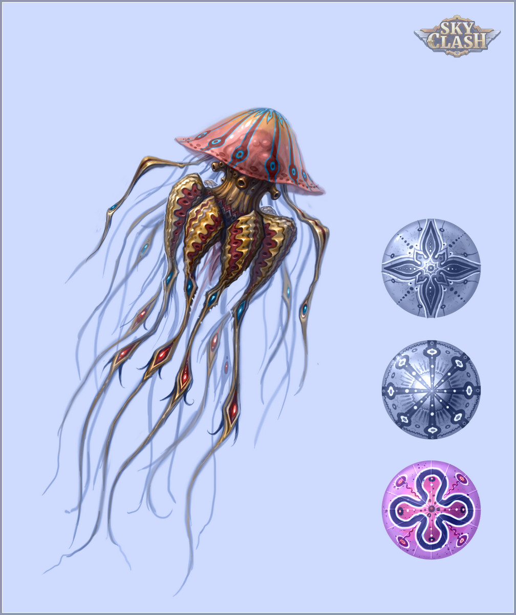 AIVIK Studio - Sky clash - sky jellyfish