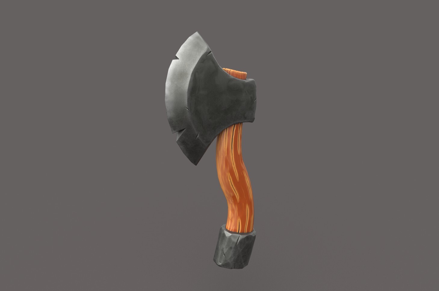ArtStation - steel axe