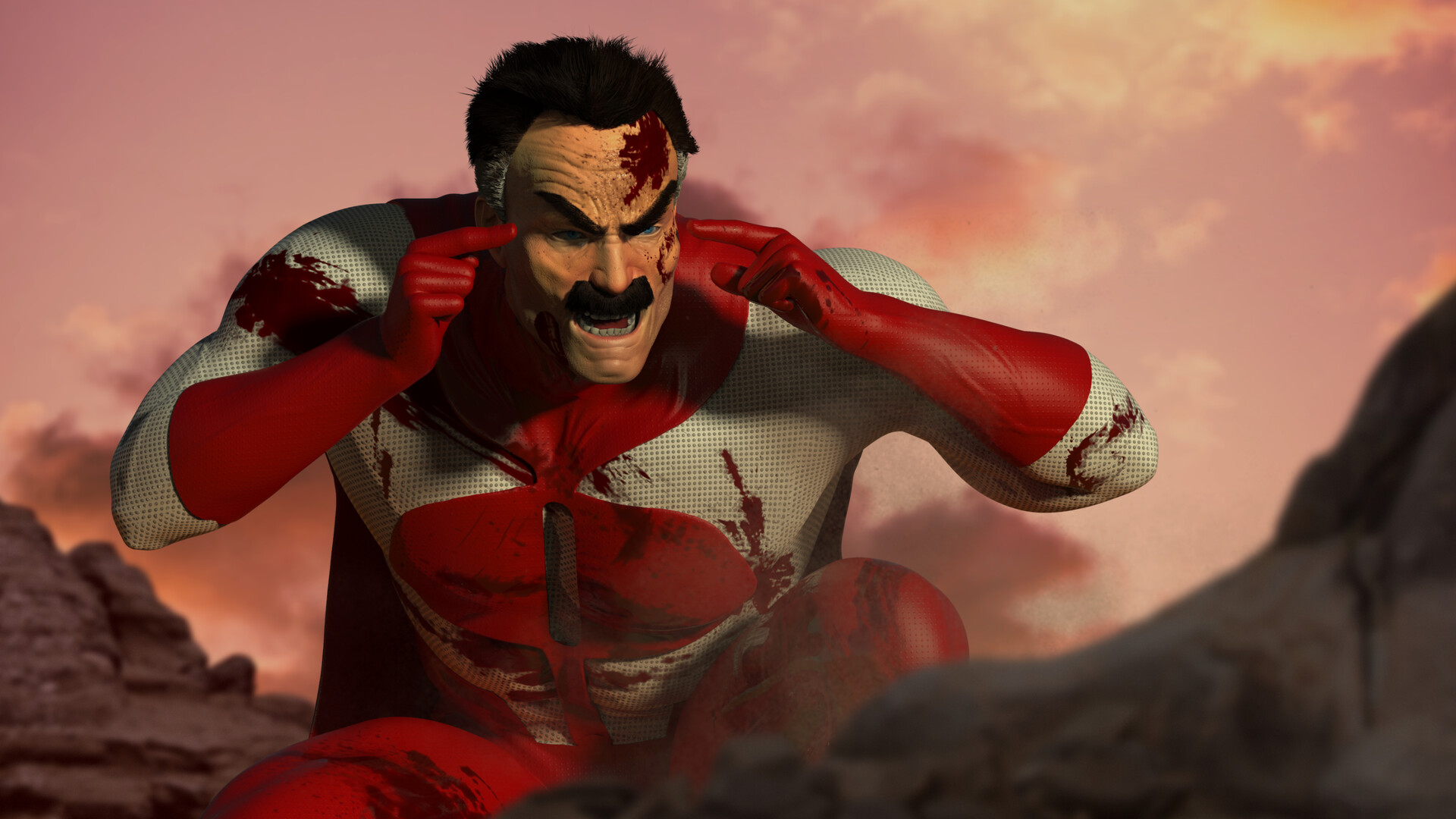 ArtStation - Omni Man: Cinematic Still