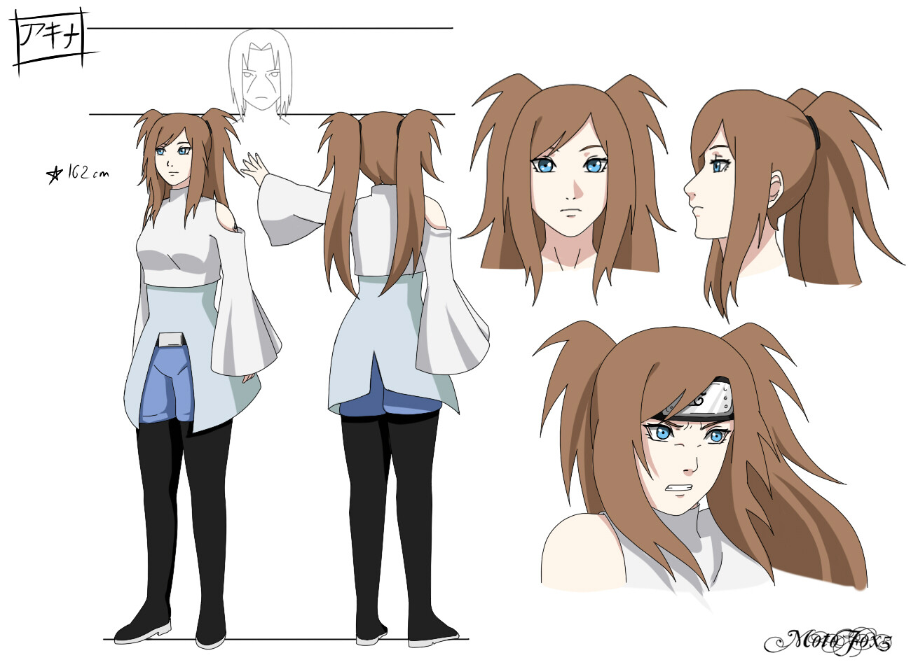 ArtStation - Concept Nakamouri Akina (Naruto Shippuden)