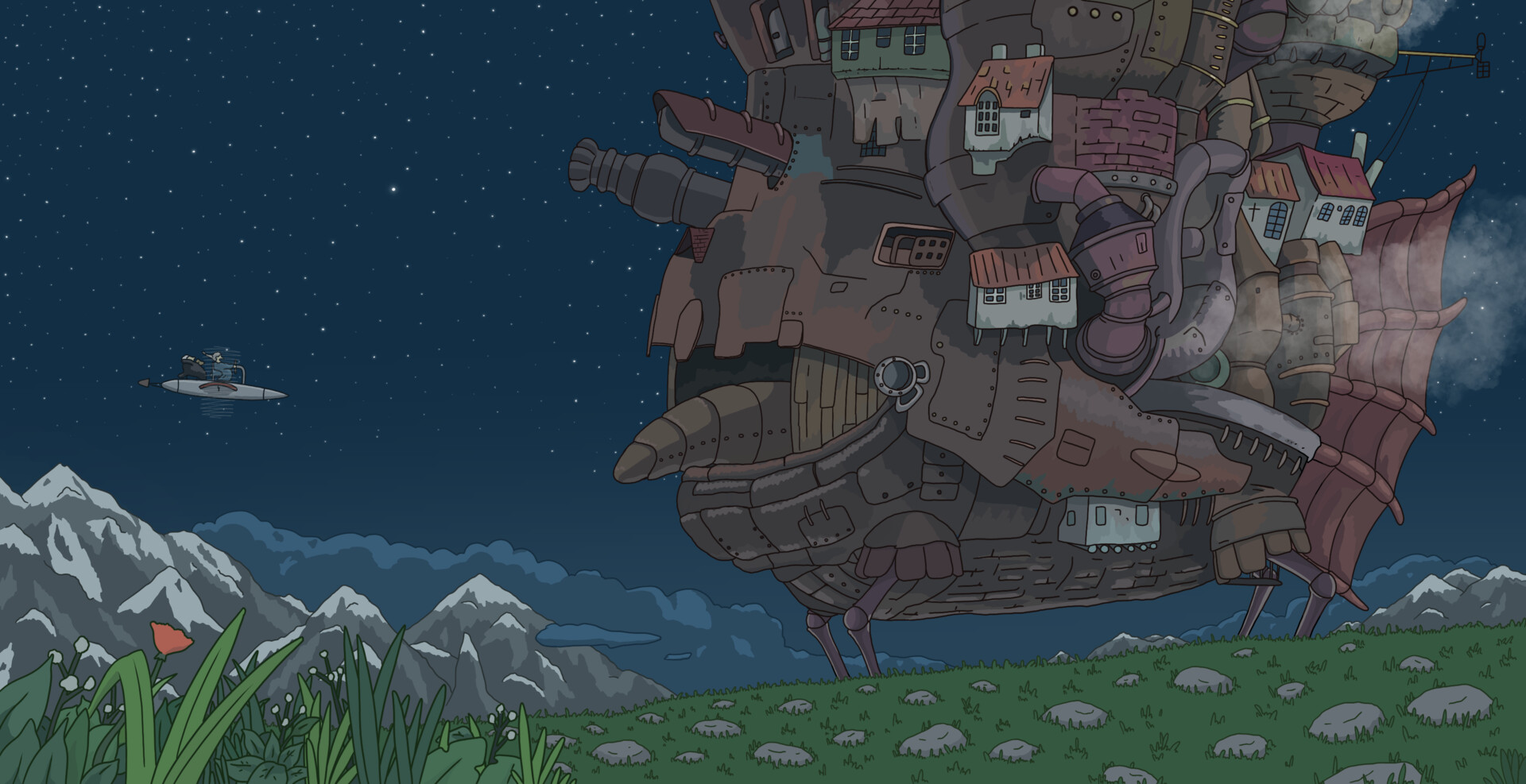 ArtStation - Howl's moving castle