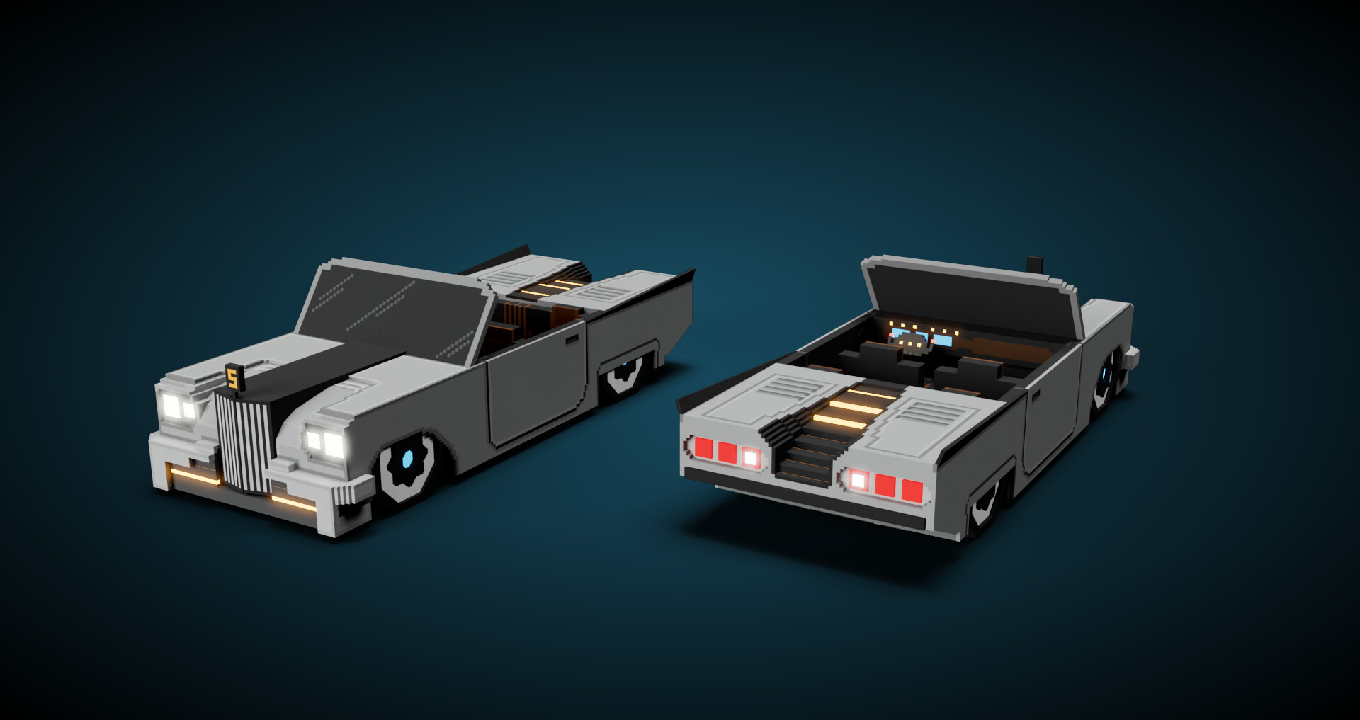 ArtStation - Thunderbird Car