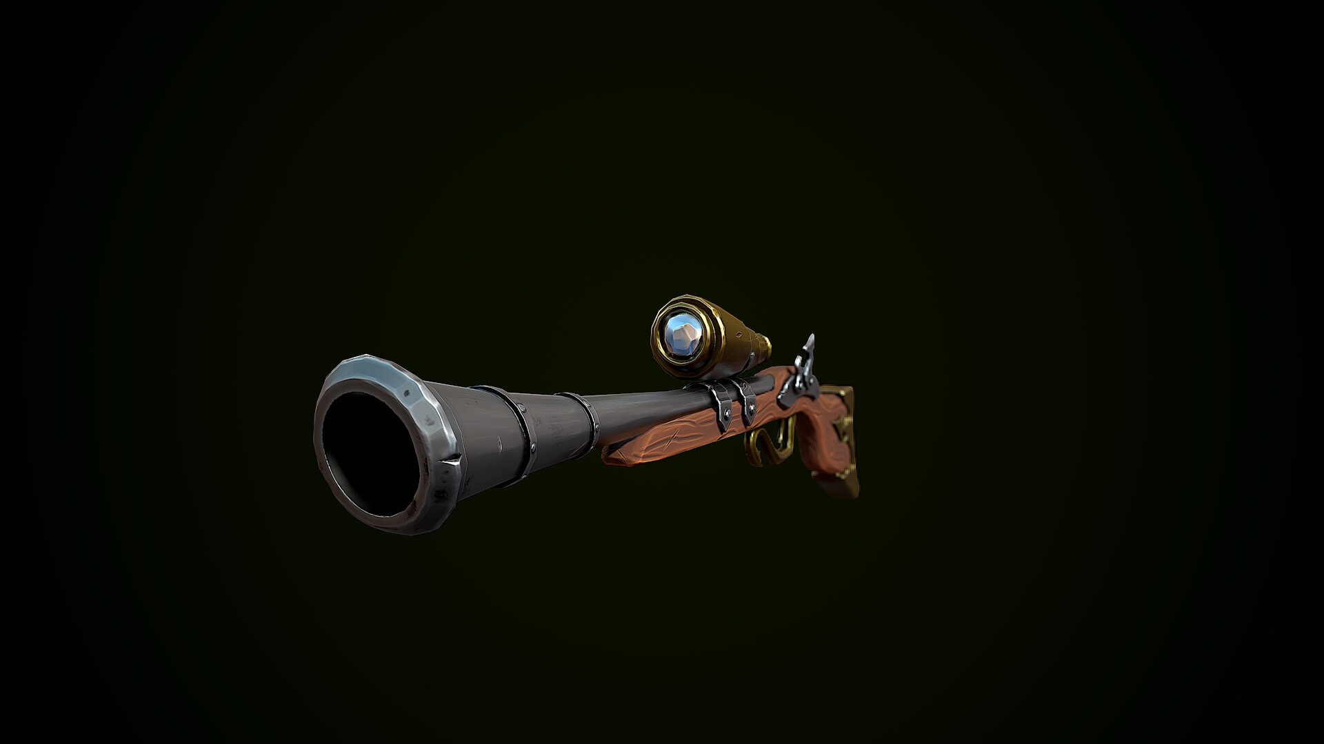 ArtStation - Stylized Musket