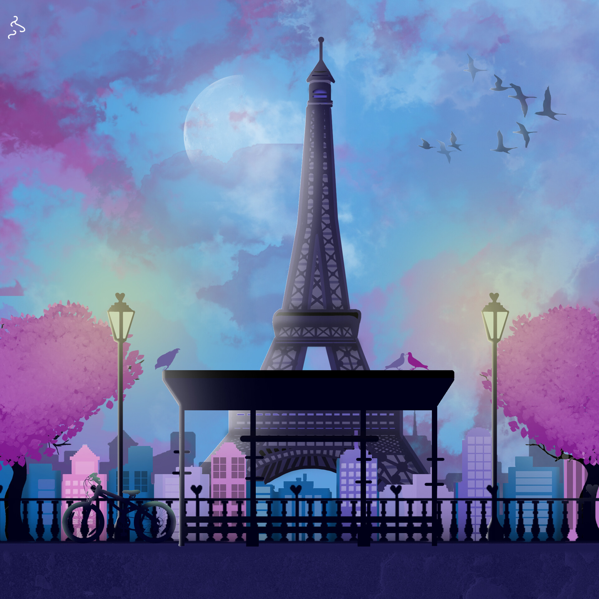 ArtStation - 2D Paris