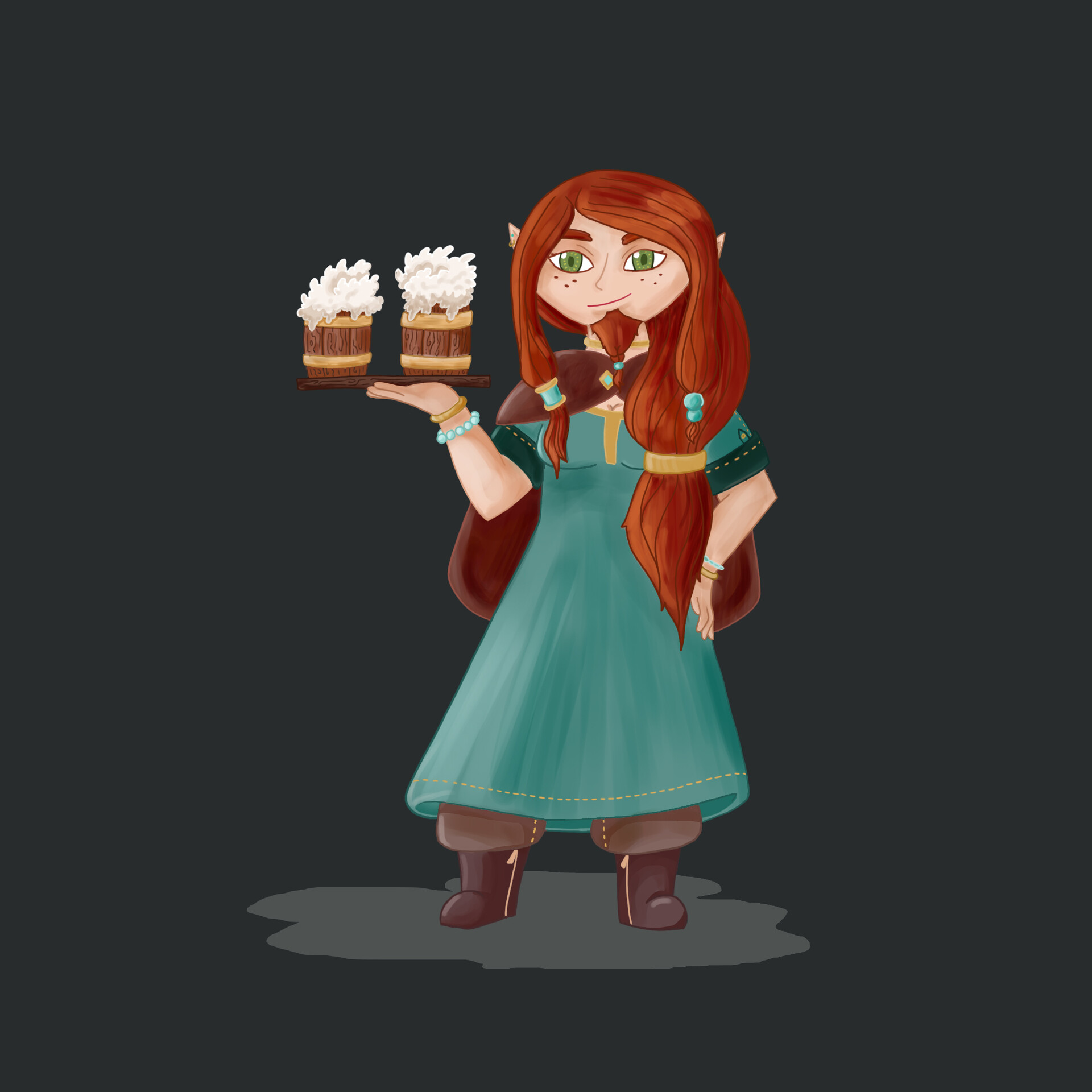 ArtStation - Female Dwarf