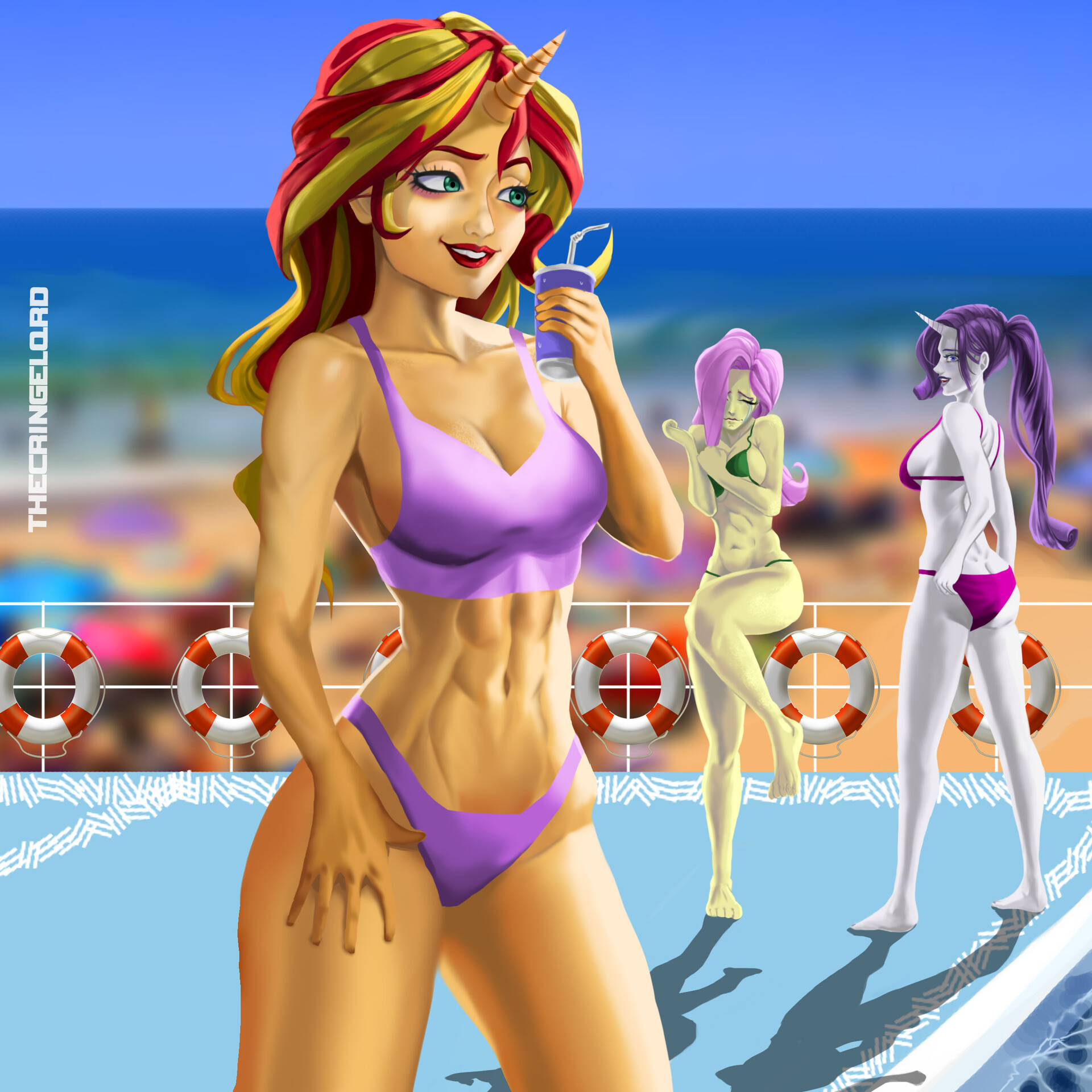 mlp beach party