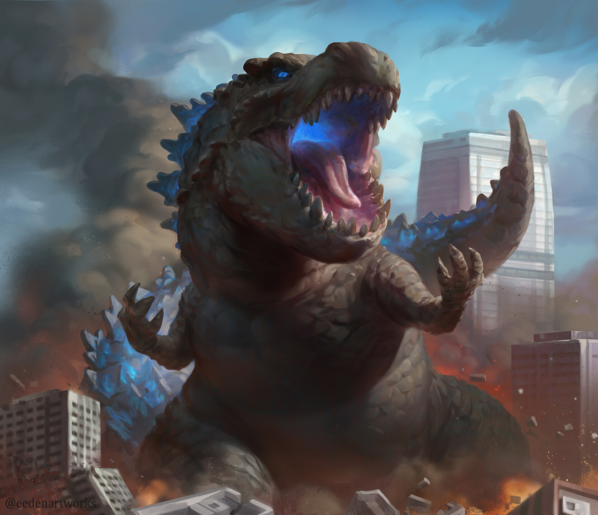 ArtStation - Godzilla Fanart