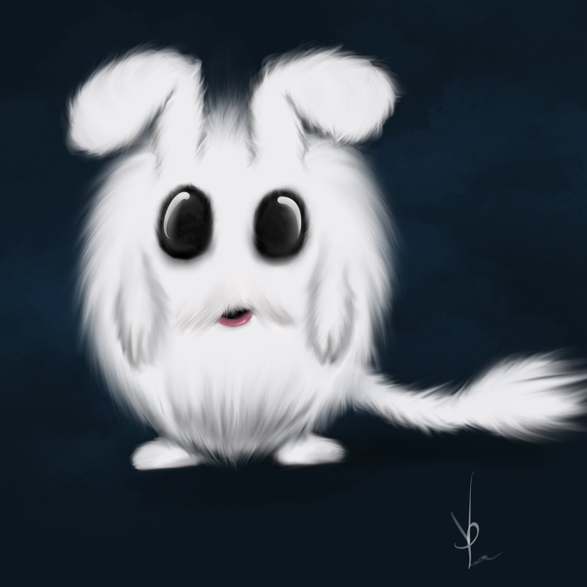 ArtStation - Fluffy creature