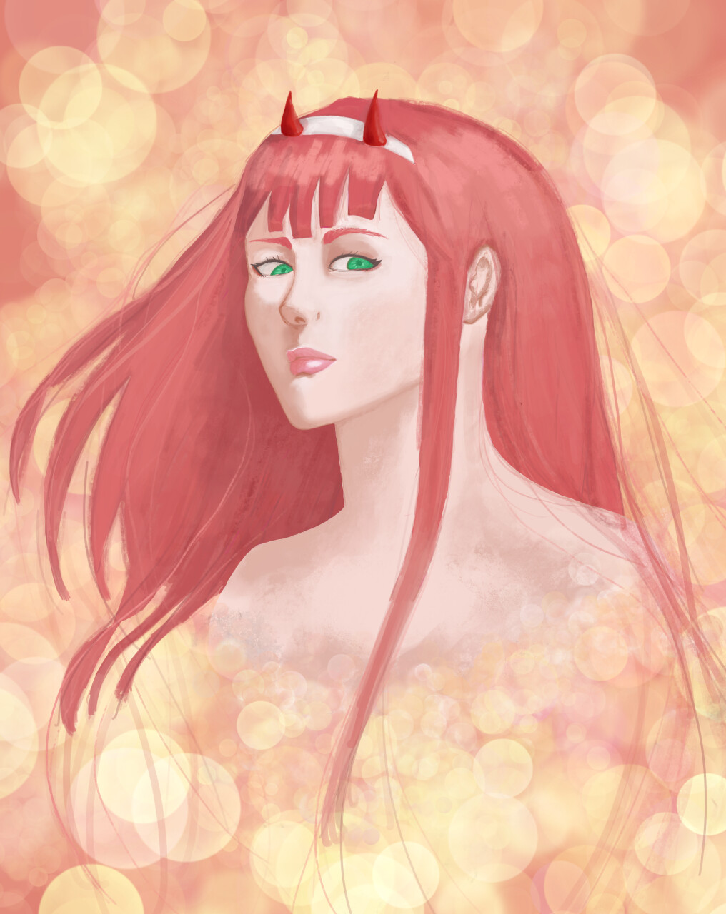 ArtStation - Zero Two Artwork