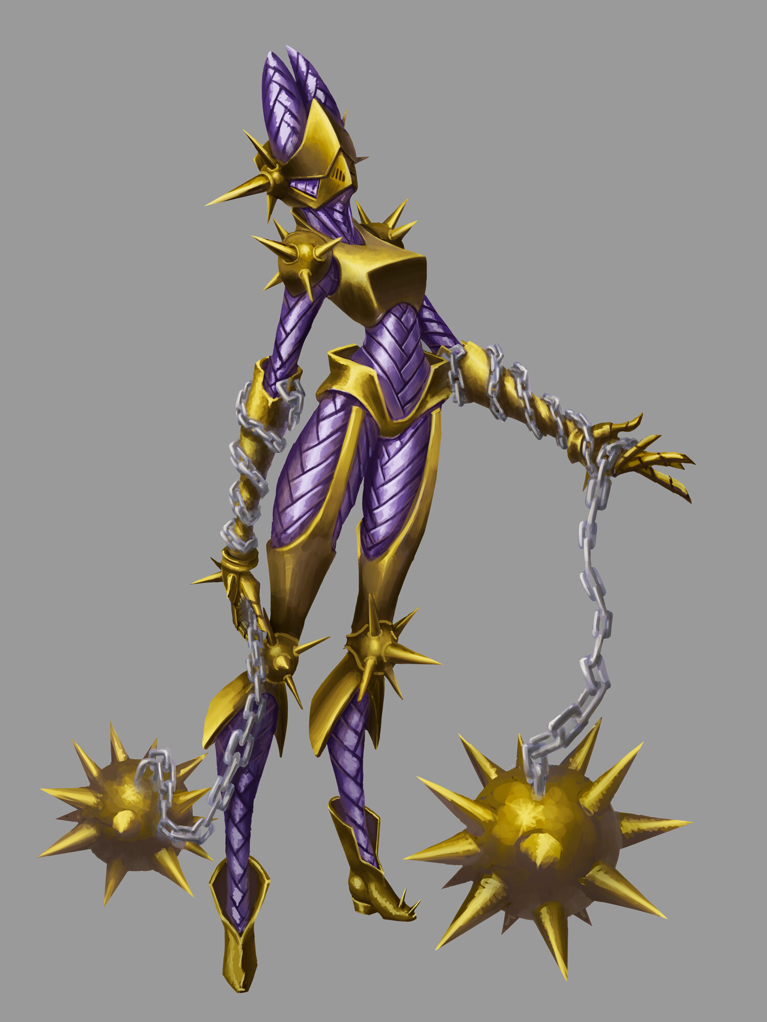 ArtStation - Flail knight