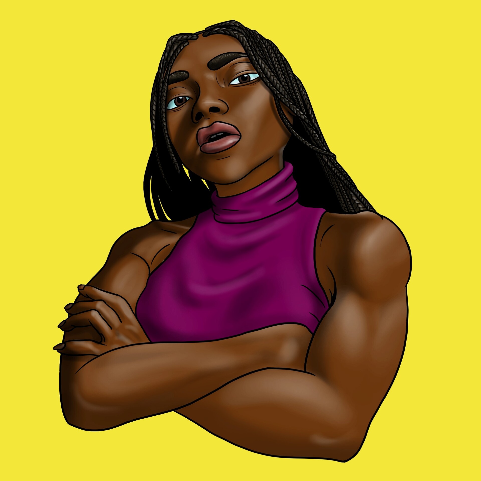 ArtStation - Strong Girl