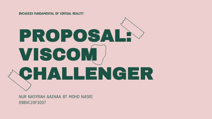 ArtStation - Proposal Viscom Challenger