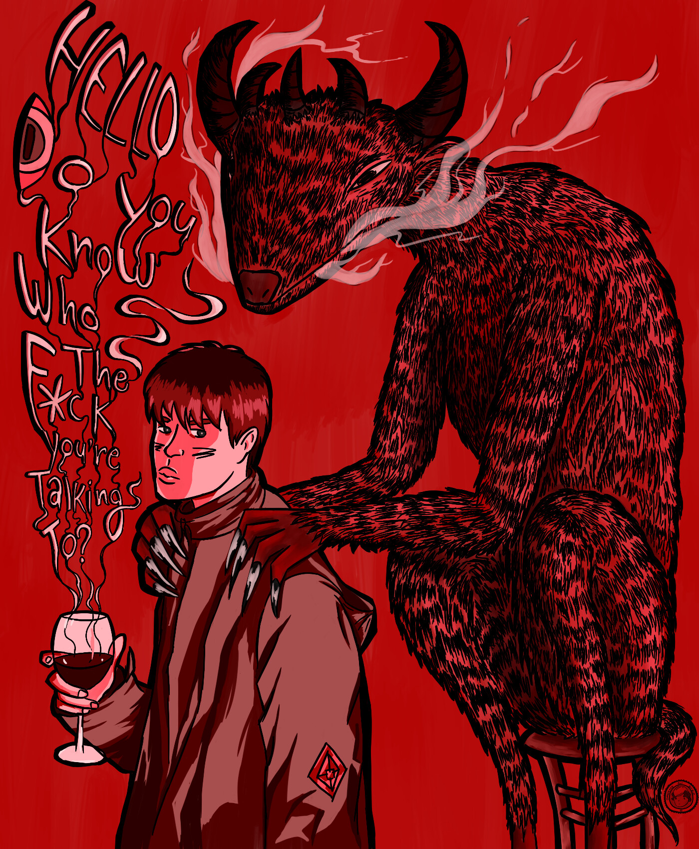 ArtStation - The Devil has my back