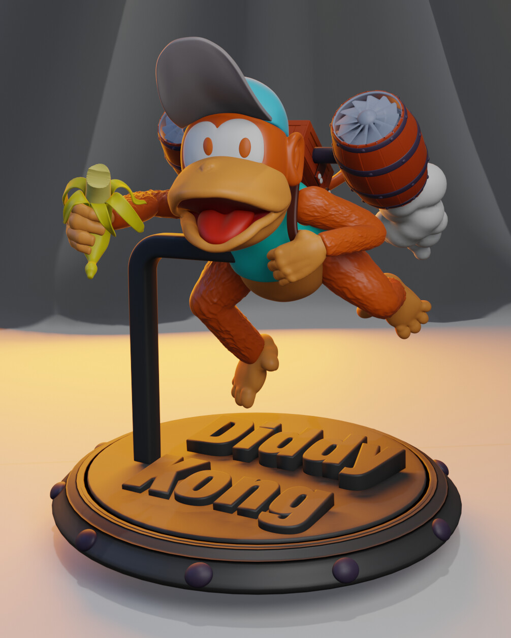 ArtStation - Diddy Kong