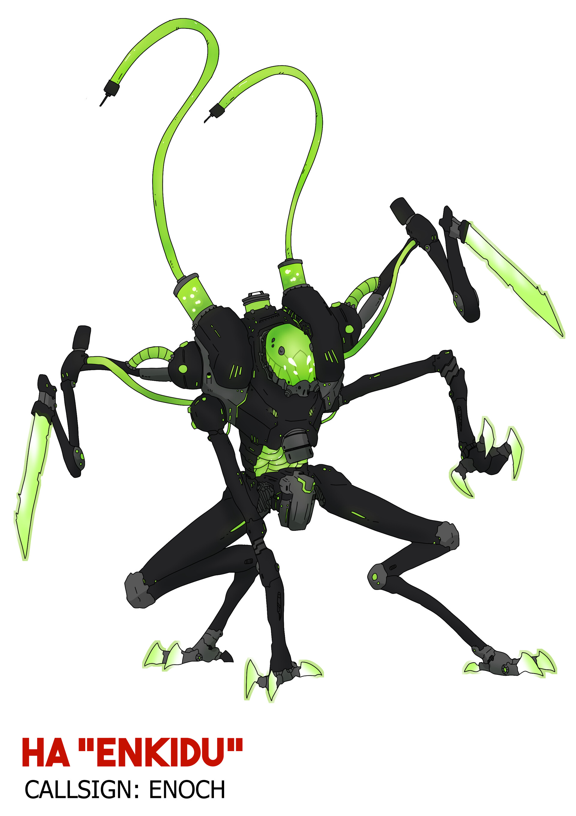 ArtStation - HA "ENKIDU" | ENOCH