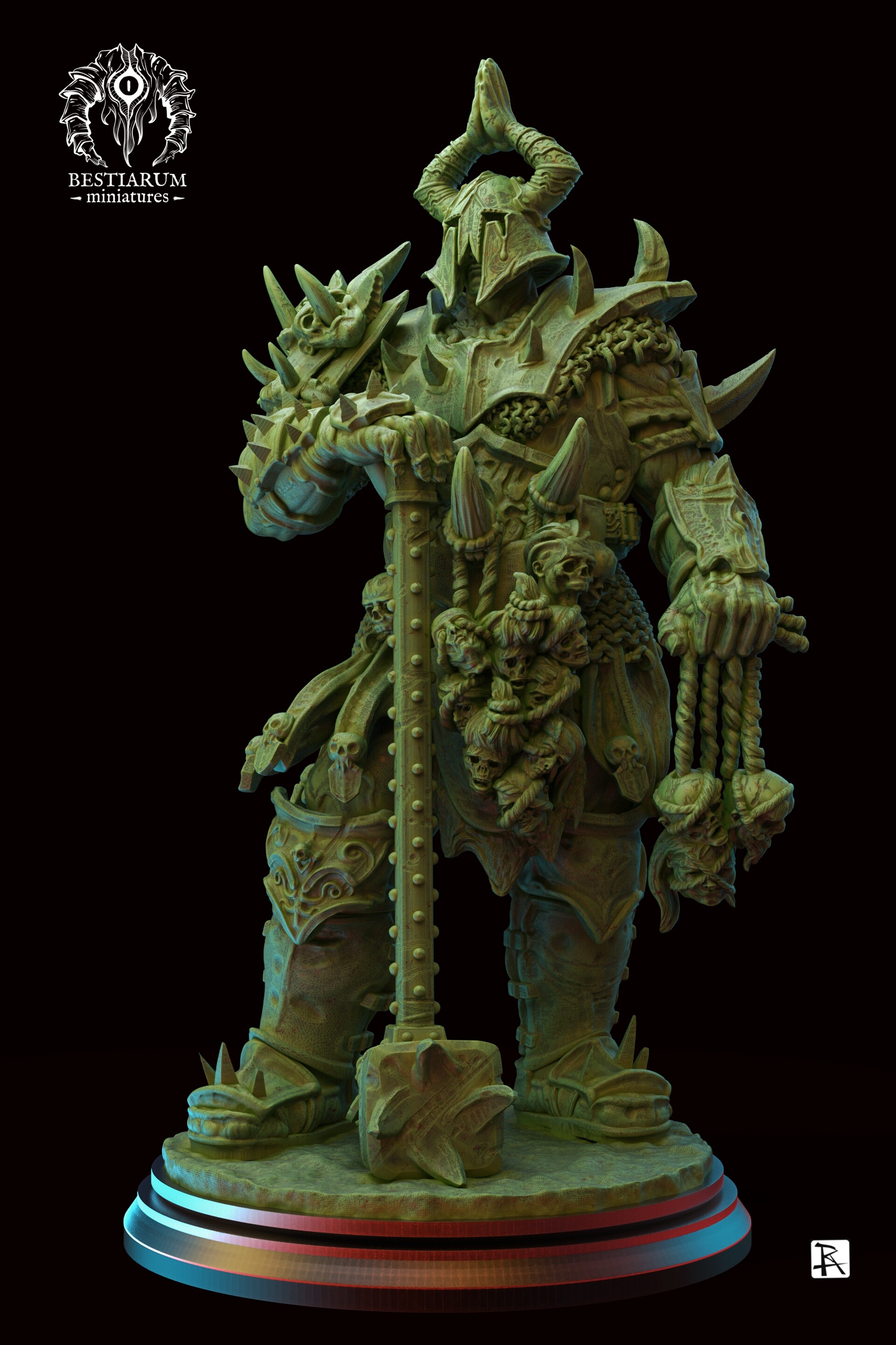 Béres Rudolf Artist - BESTIARUM- long live the heavy metal