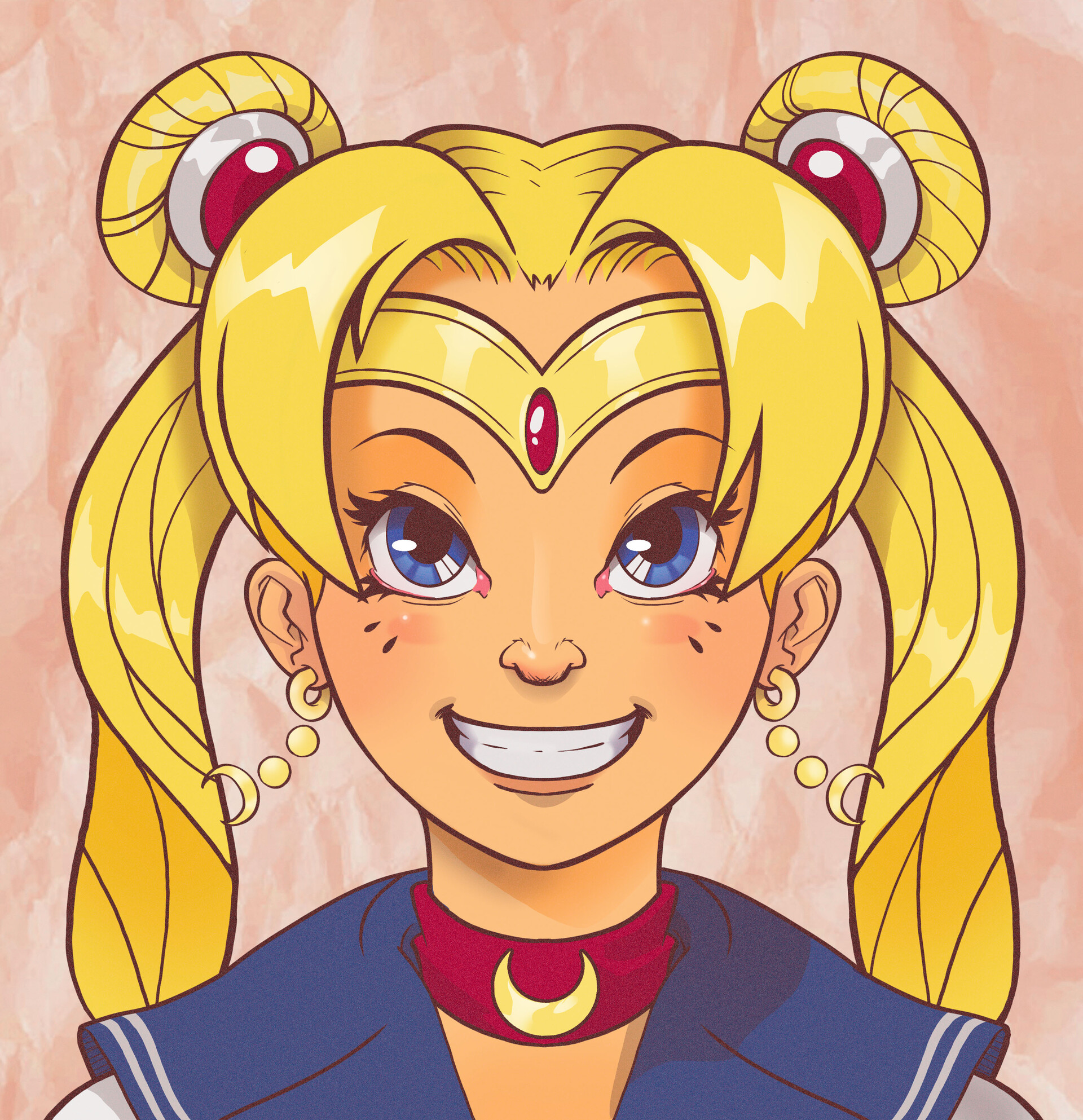ArtStation - Sailor Moon Portrait