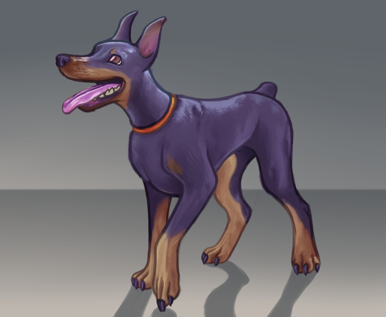 ArtStation - Dobermann