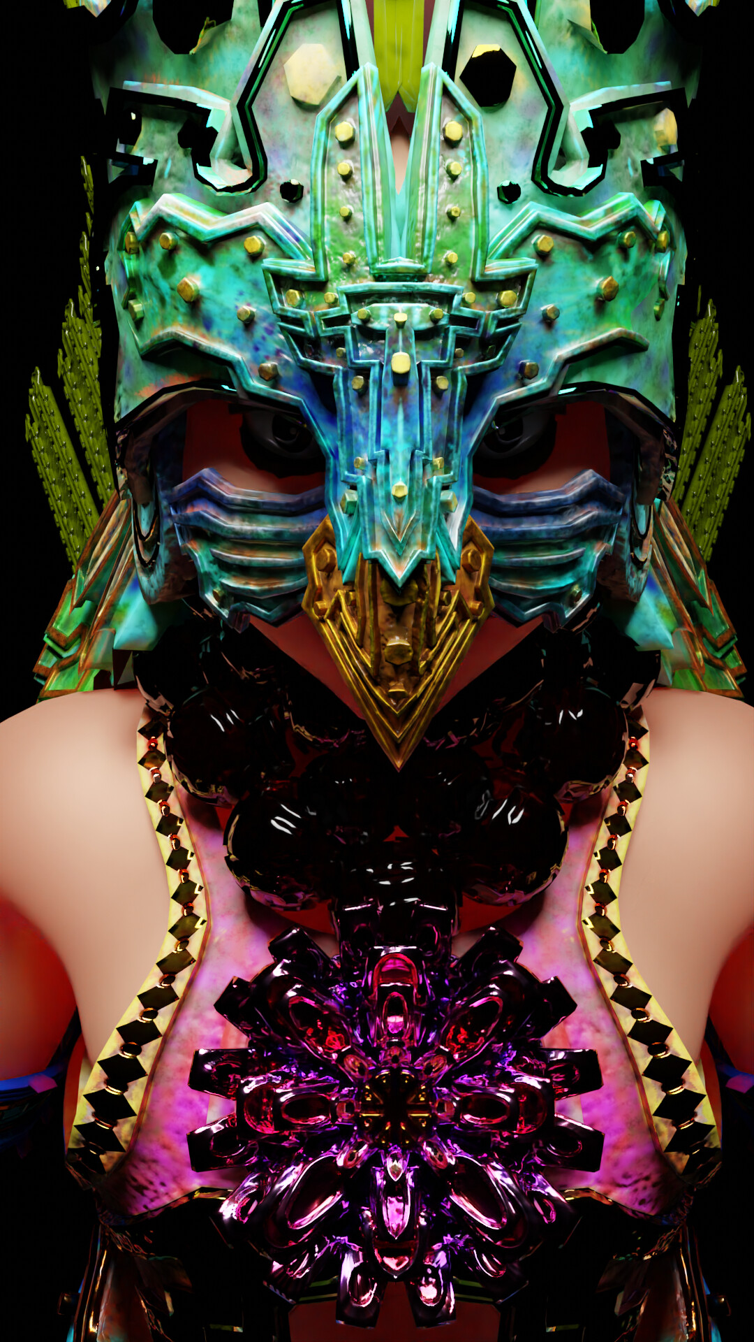 ArtStation - Mazsceta. Yesi, the spiritual traveller