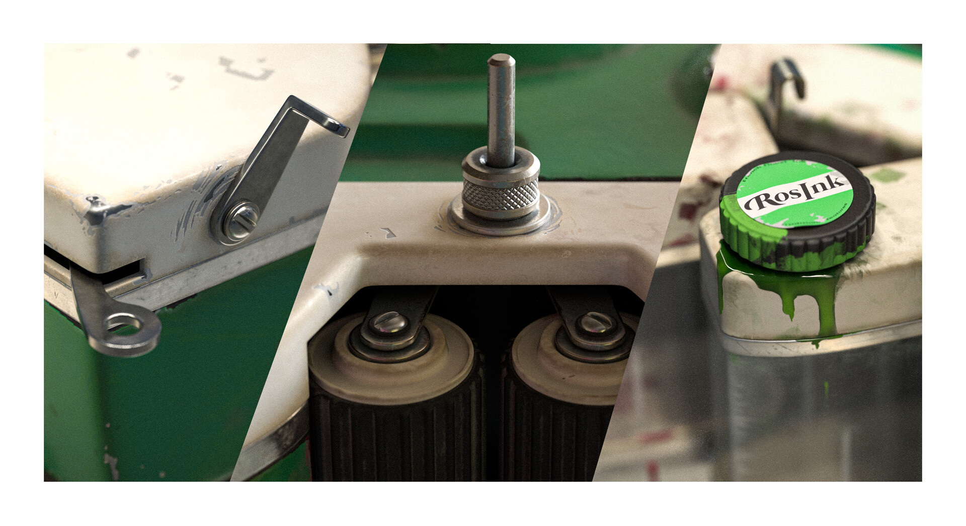 Geoffrey Rosin Piperaud - Adobe Substance 3D Painter Splash Screen