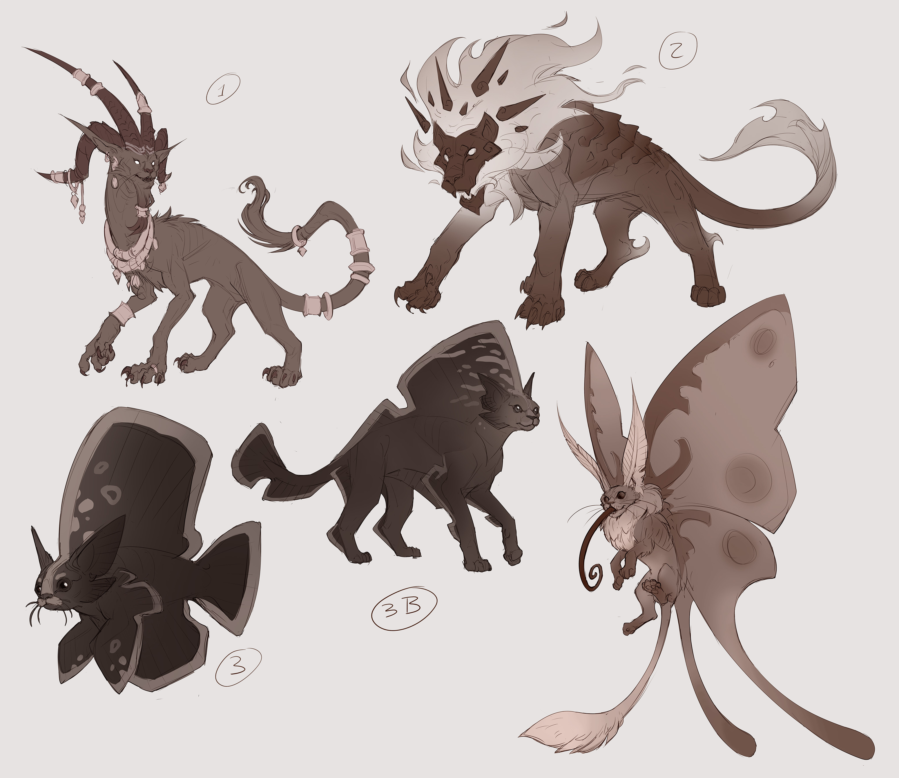 Moniek Schilder - Concept Artist - Mage Hand Press - Various Concepts