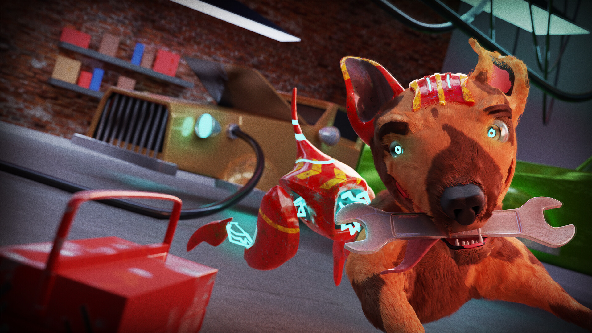 ArtStation - CG Boost "Robot Pet Challenge" submission