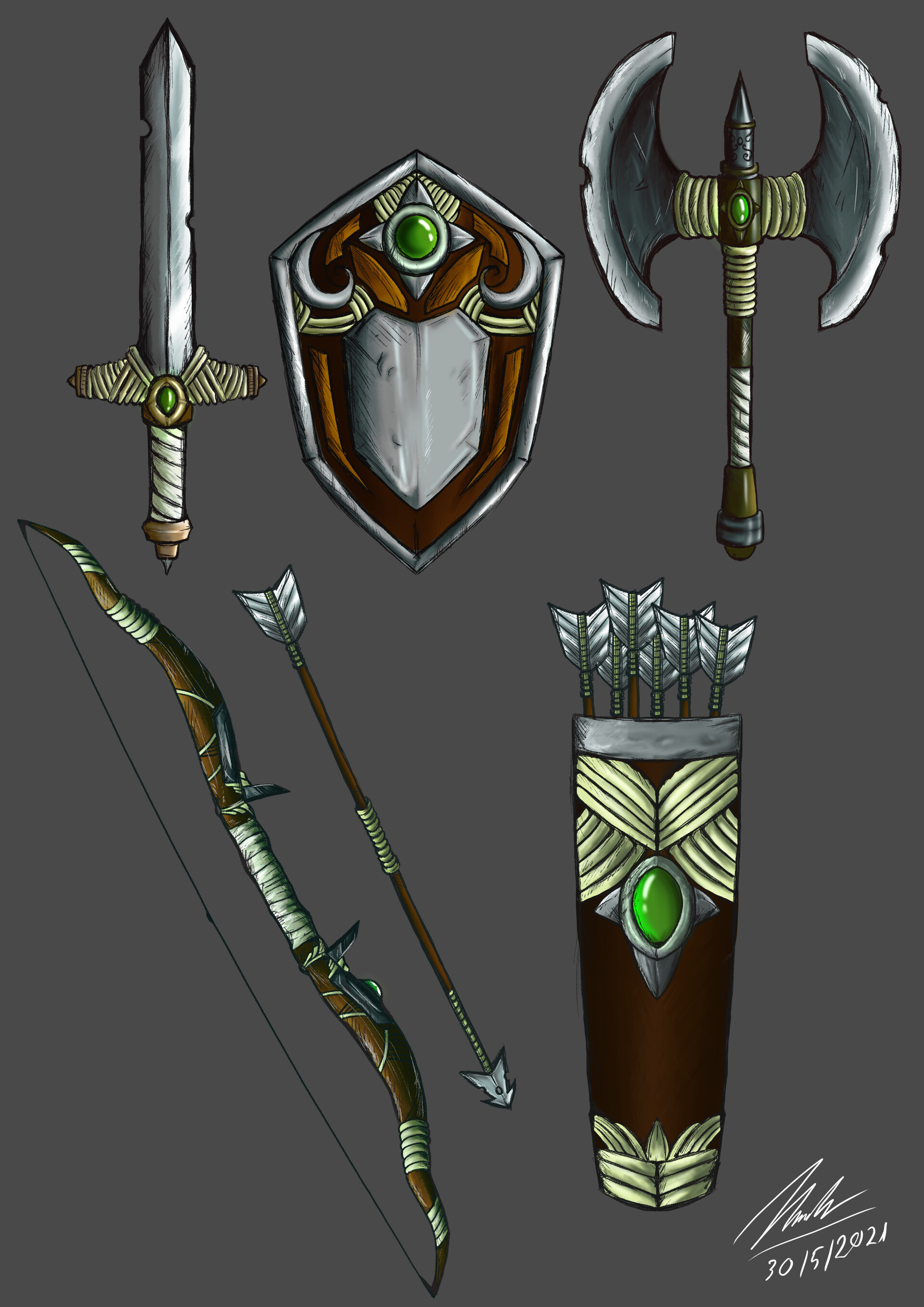 ArtStation - WEAPON 01