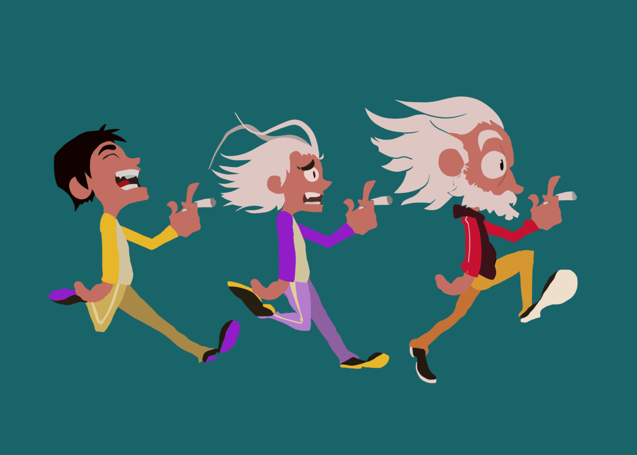 ArtStation - run animation