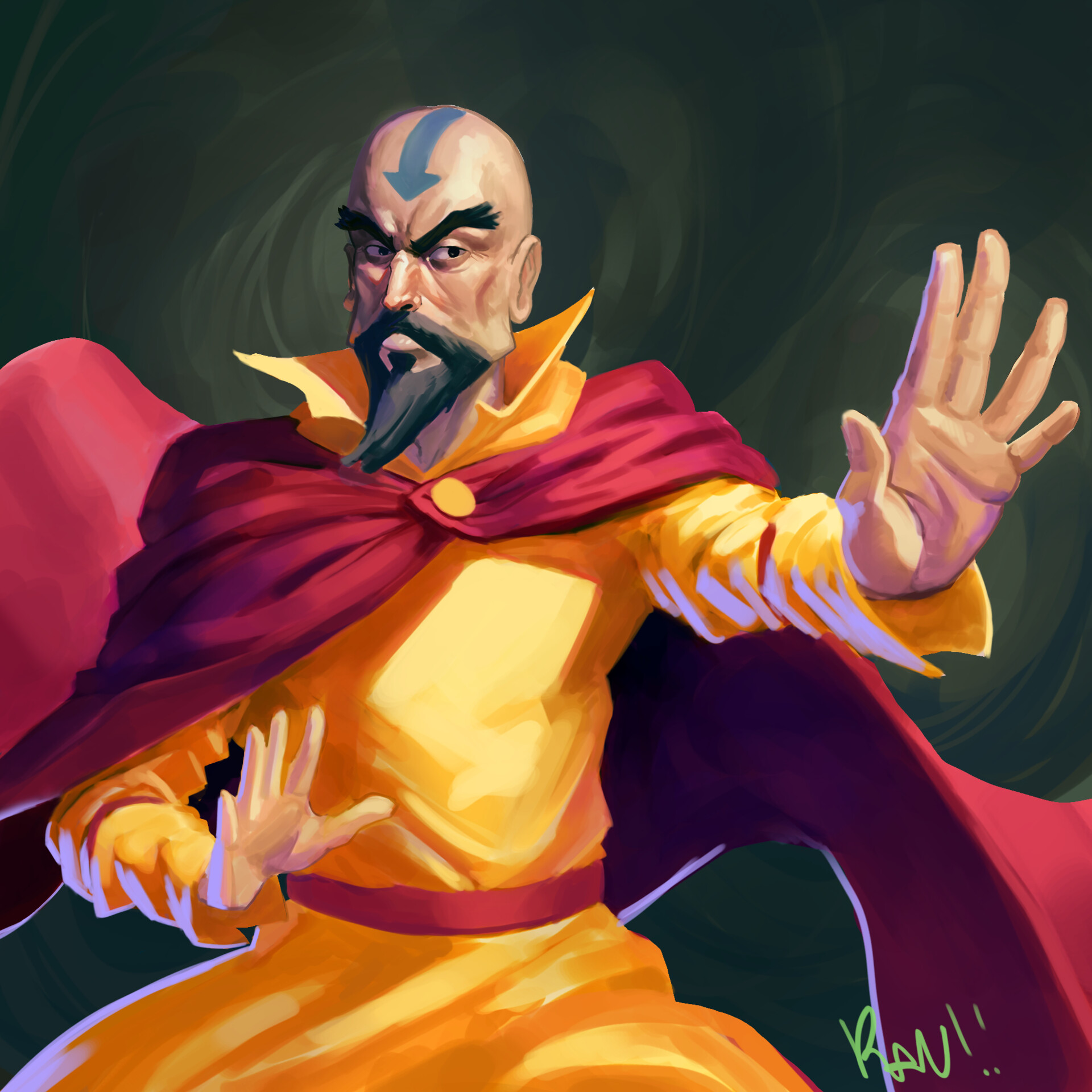 ArtStation - Tenzin fanart