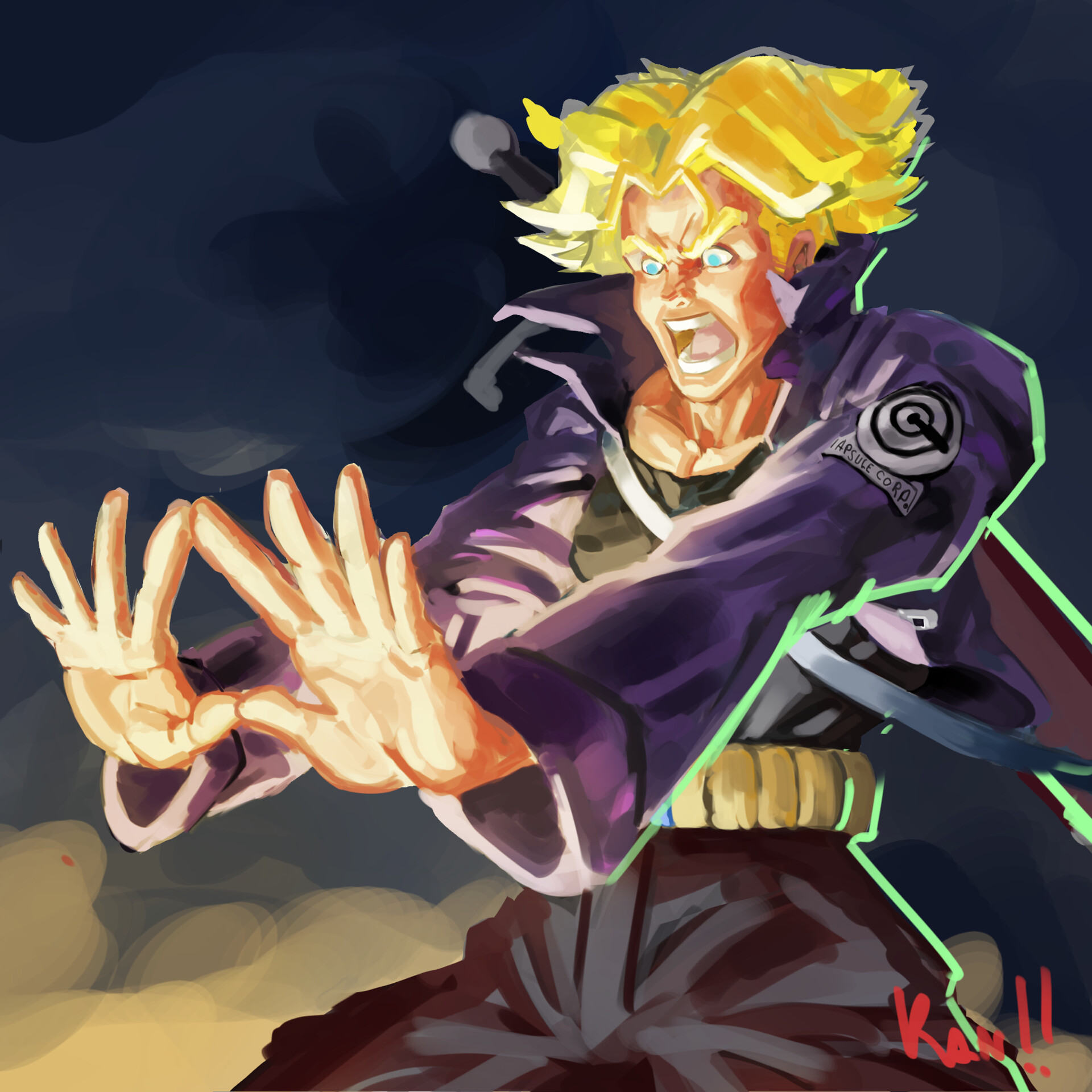 ArtStation - Trunks fanart