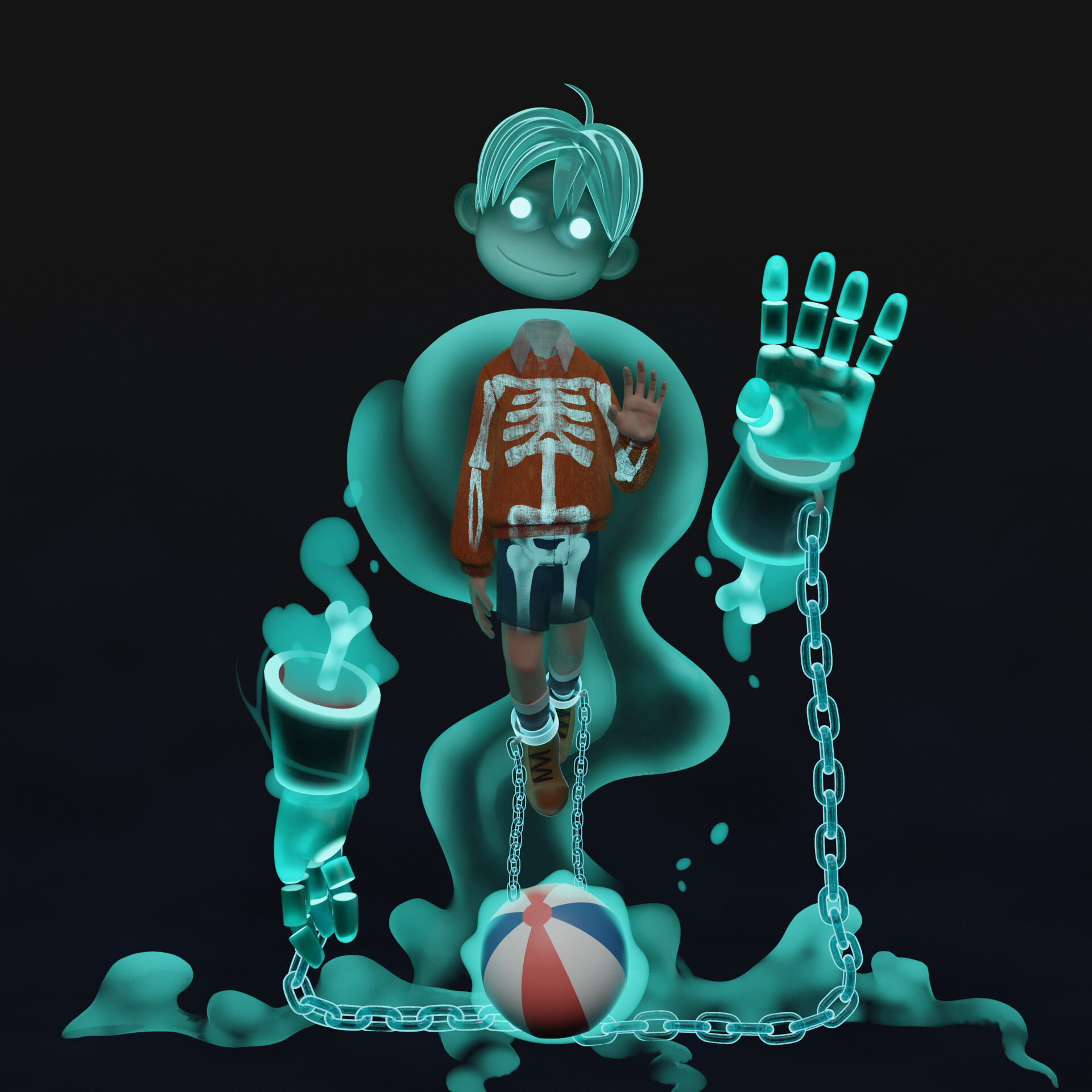 ArtStation - Ghost Boy