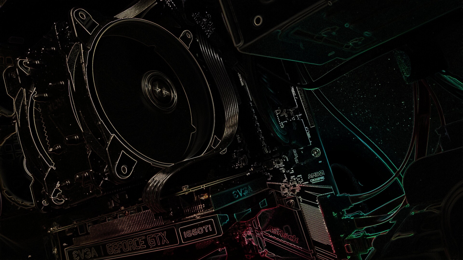 ArtStation - Computer lines