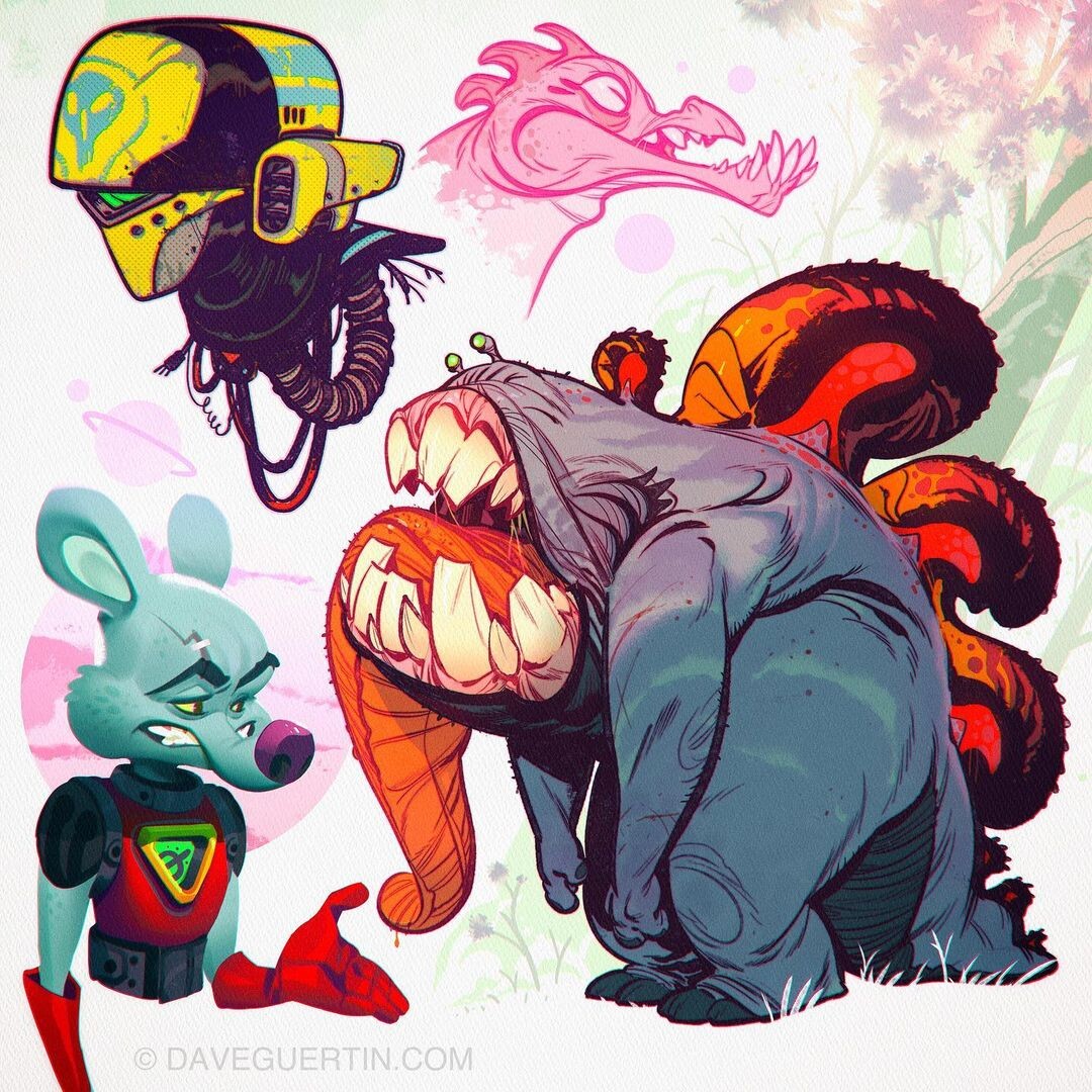 ArtStation - Alien monster