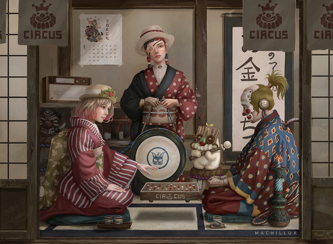 Machillux - Let’s play👹👺🤡🤖