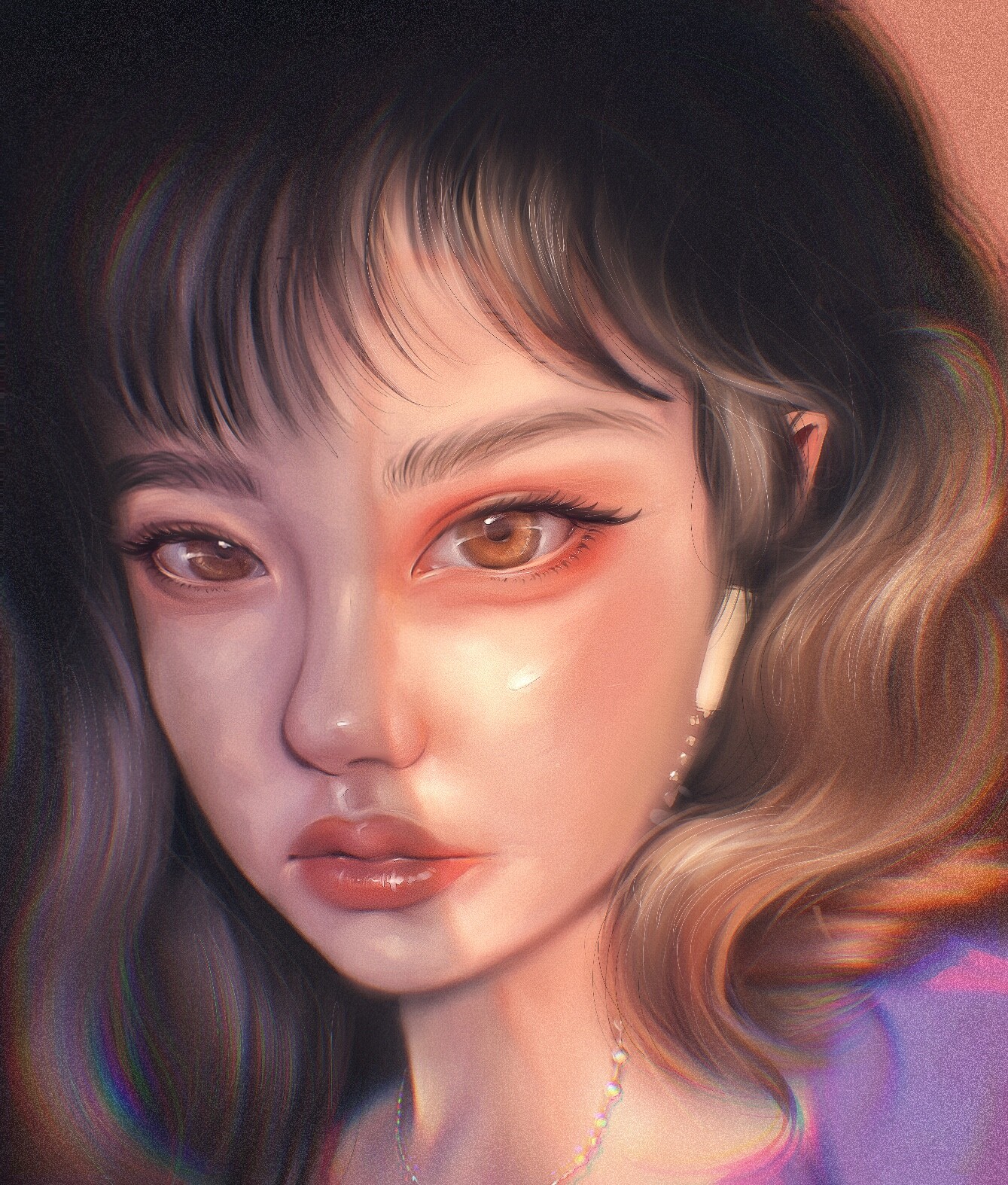 ArtStation - 1st portrait in Procreate