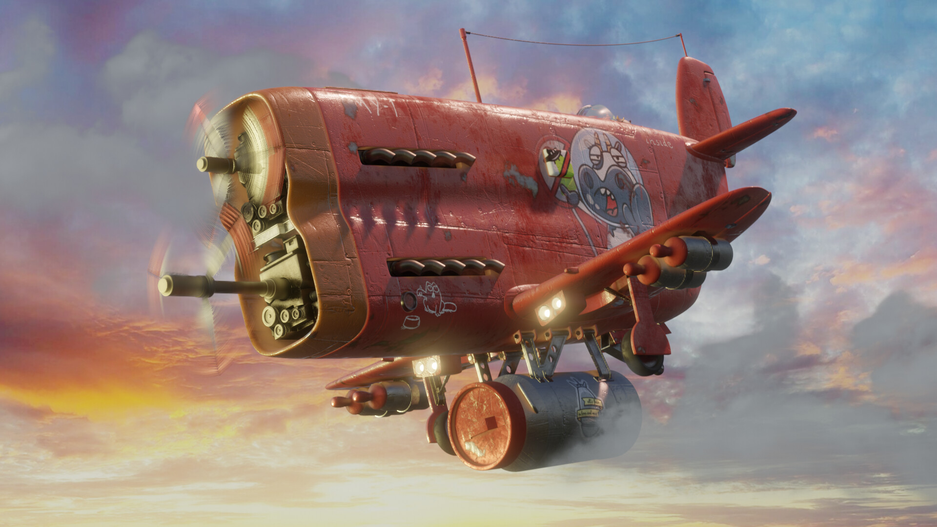 ArtStation - Moo-plane