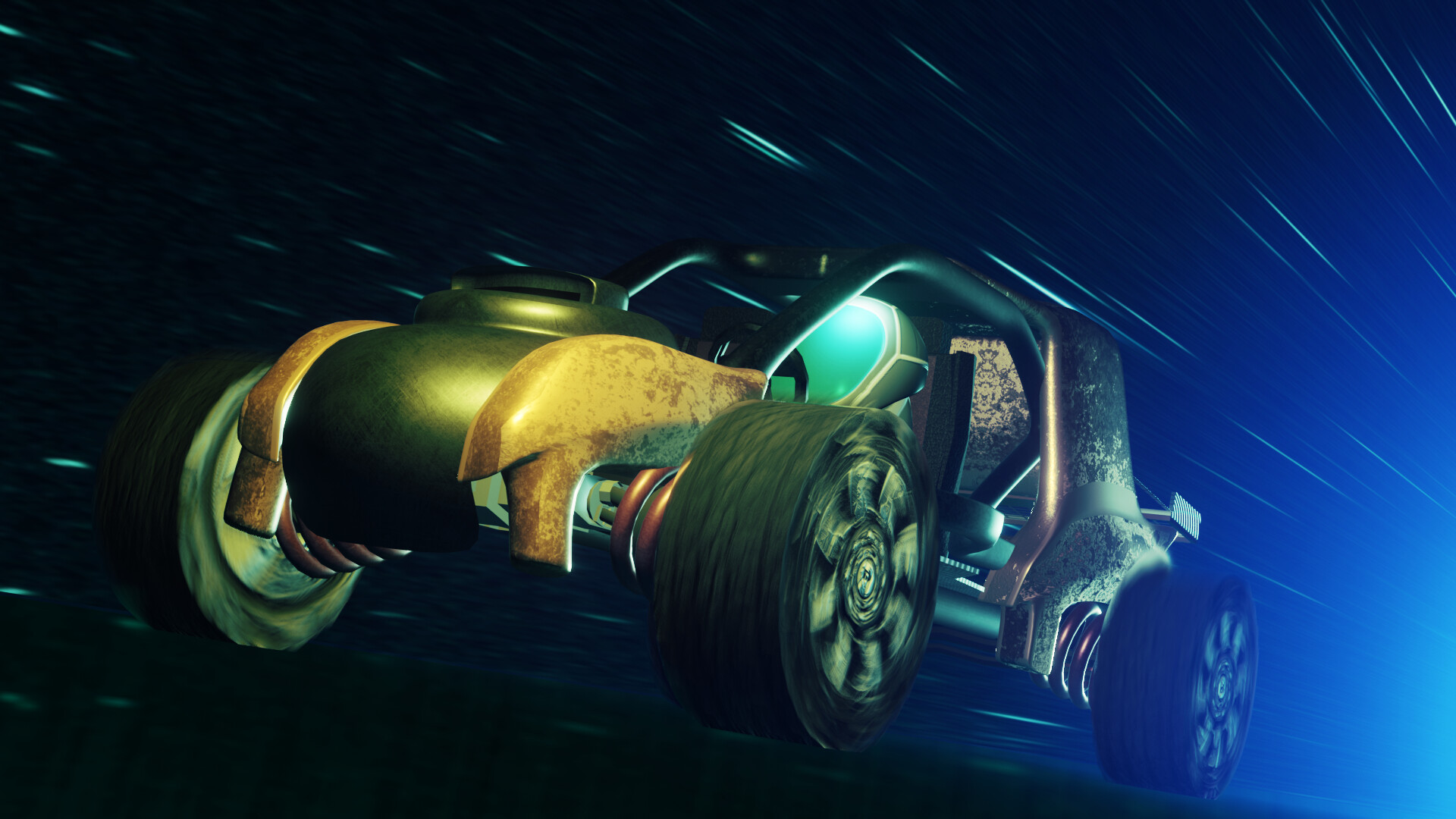 ArtStation - Dune Buggy