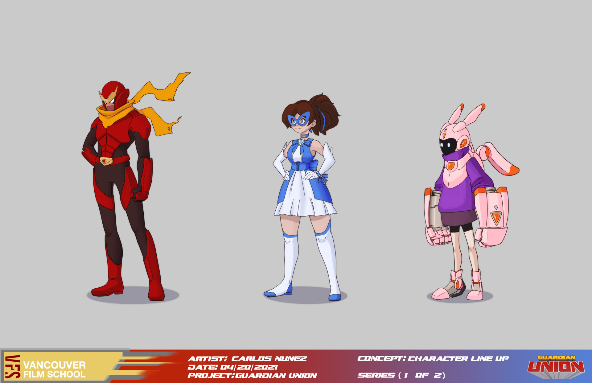 ArtStation - Guardian Union Characters