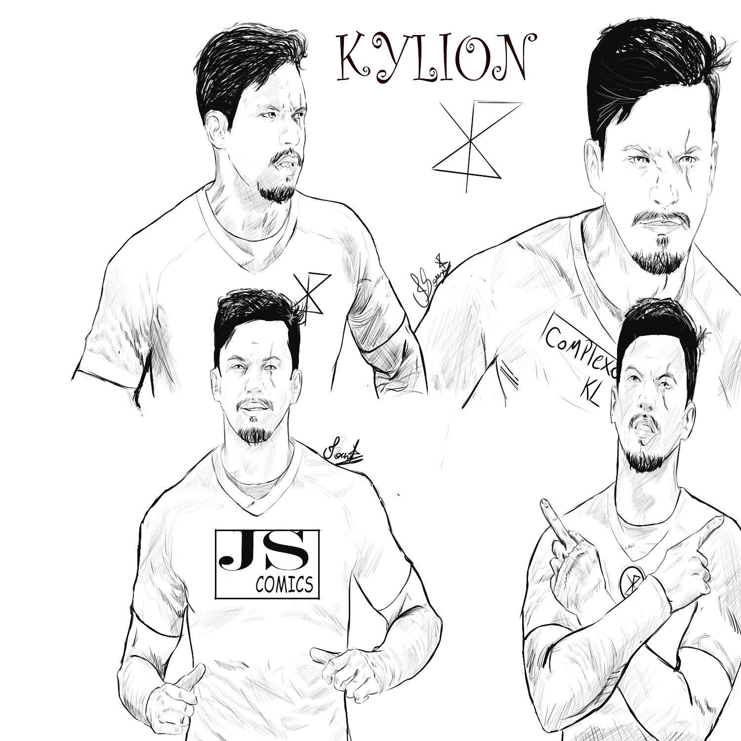 ArtStation - Character Design Kylion (My superhero Character´s)