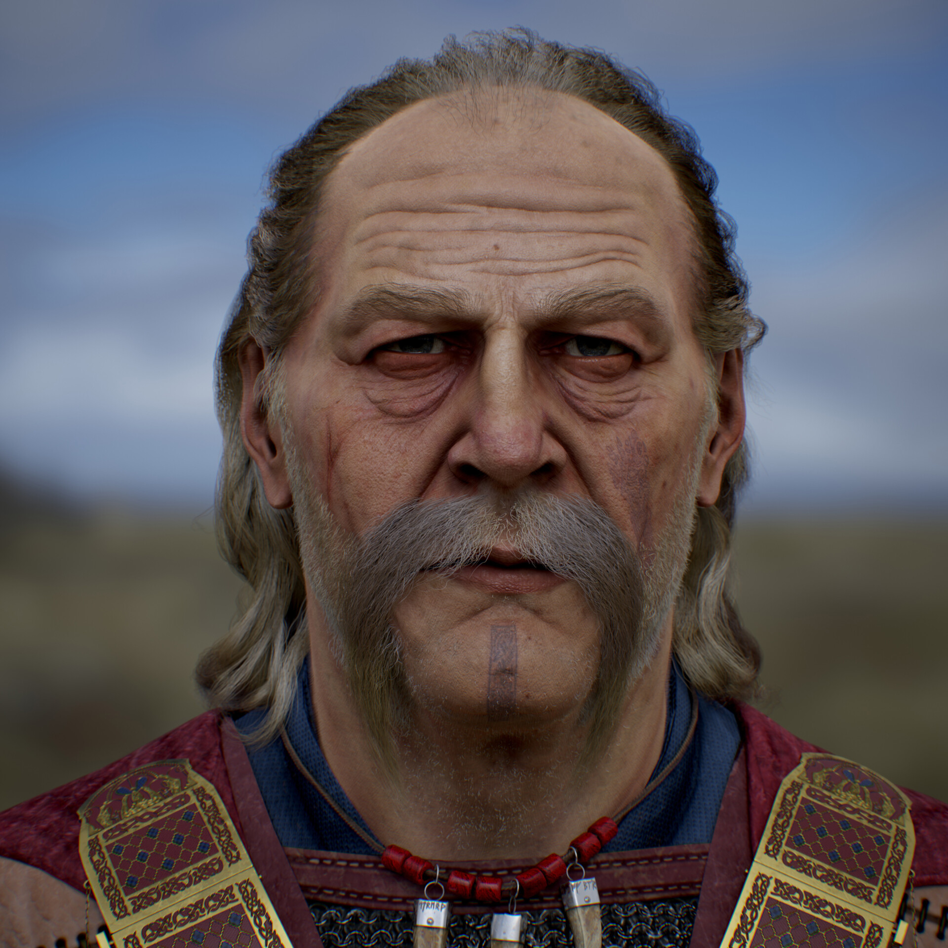 Josh Stoneley 3D Art - King Rædwald (Realtime)