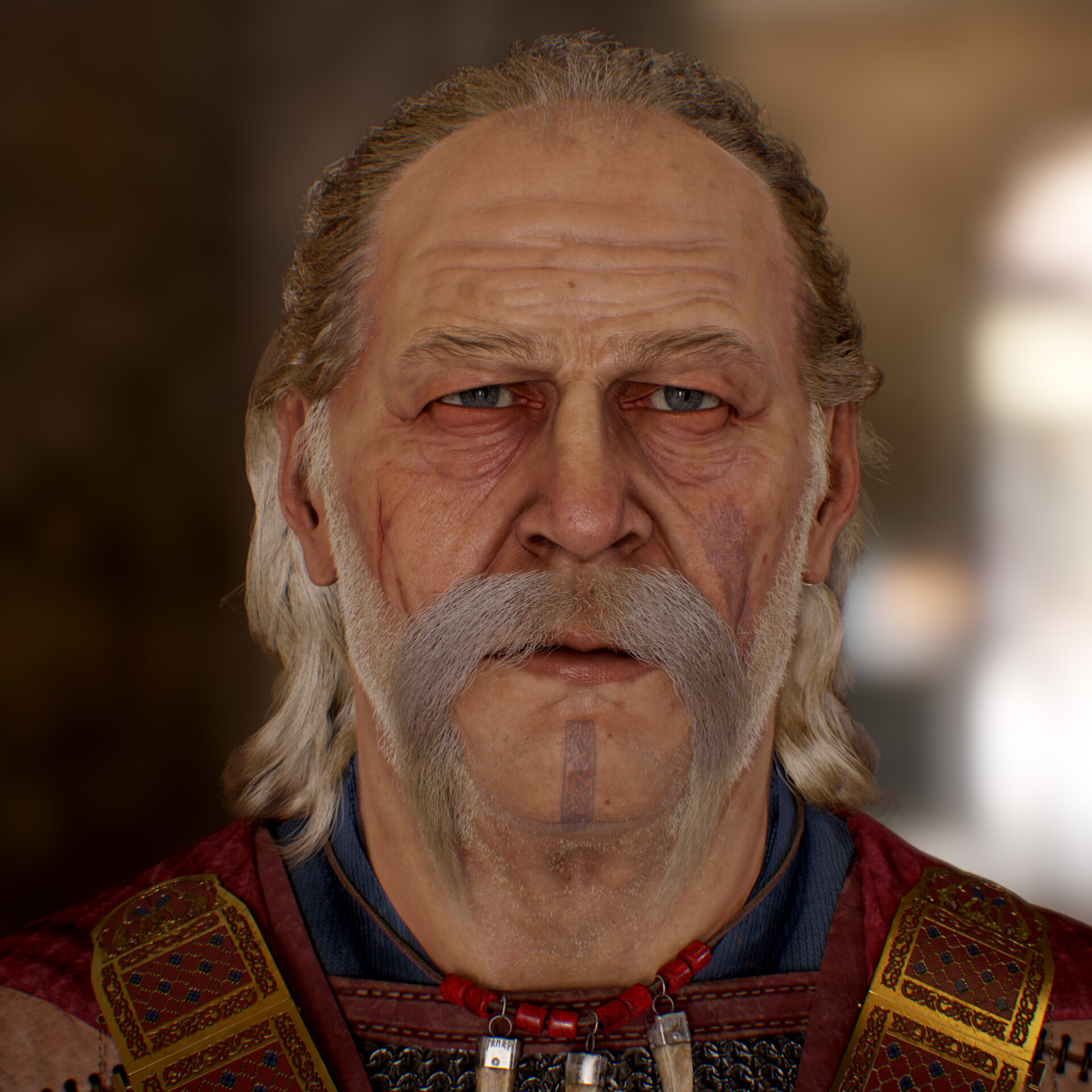 Josh Stoneley 3D Art - King Rædwald (Realtime)