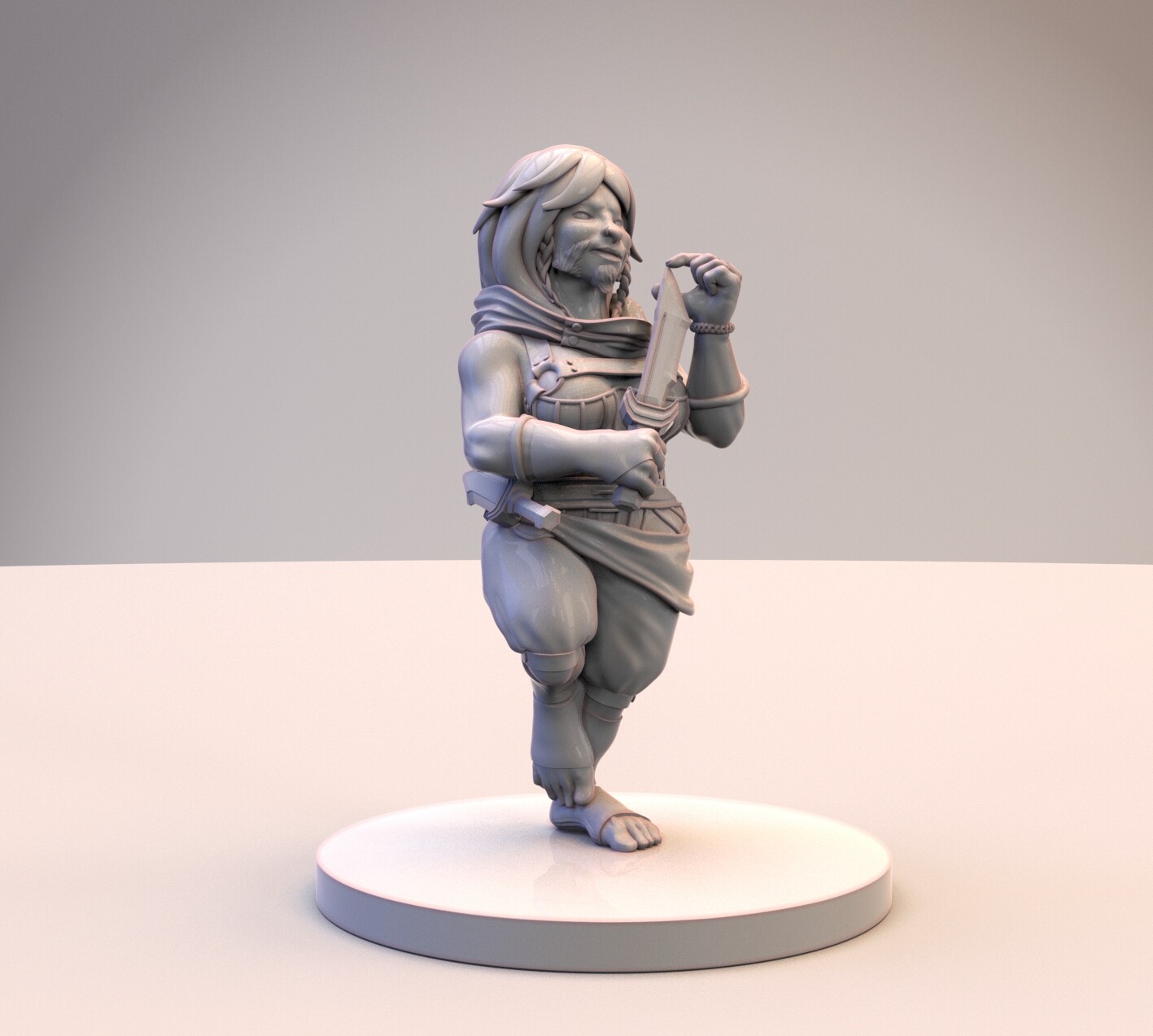 ArtStation - Female Dwarf Thief