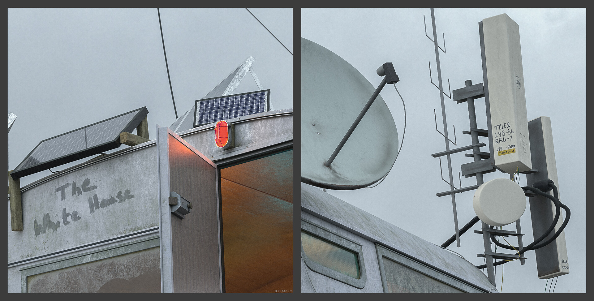 Darragh Dempsey Texture Artist - THE BINARY ENTANGLEMENT