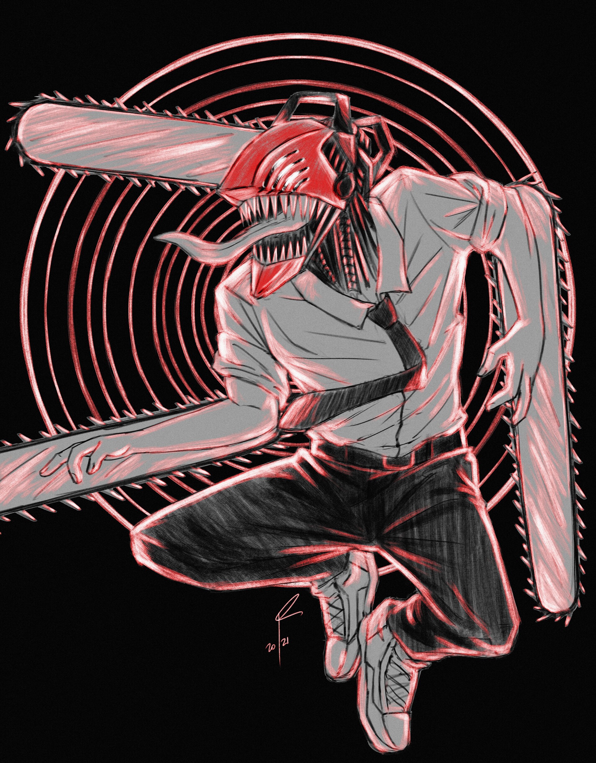 ArtStation - Chainsaw Man