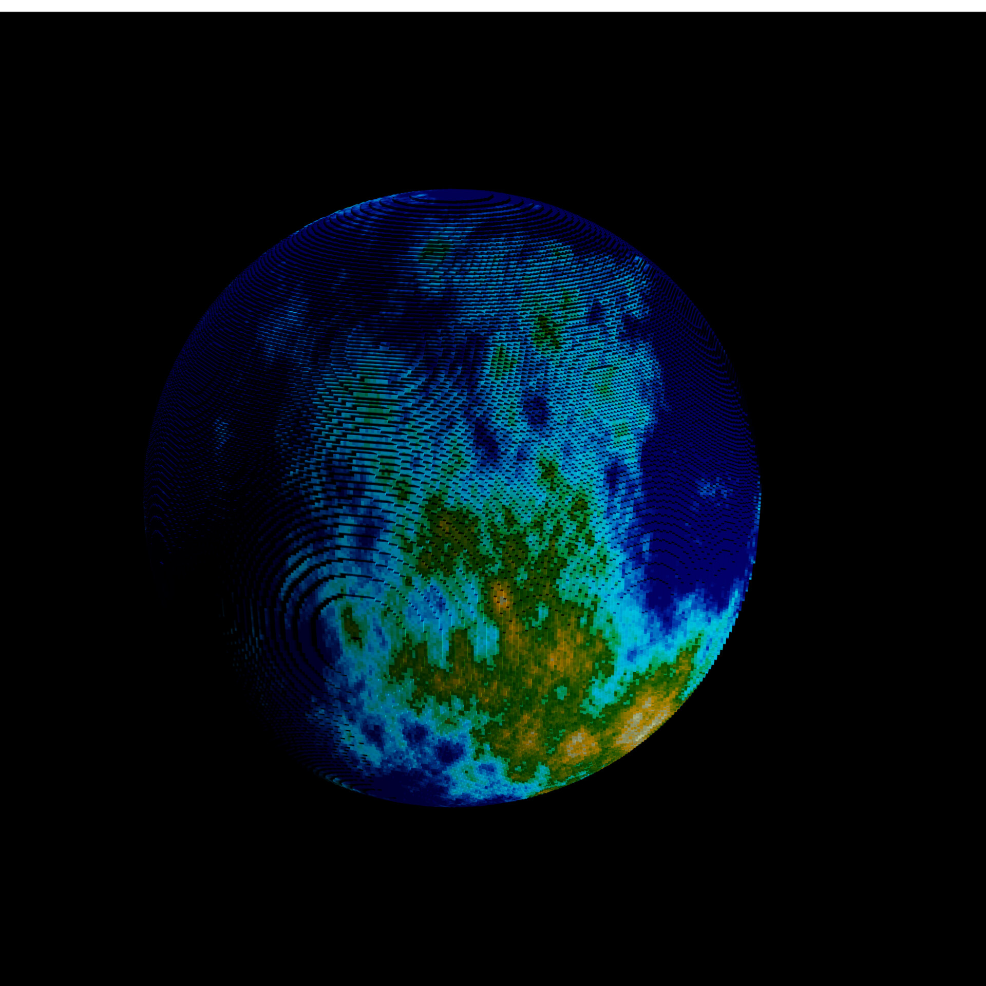 MrBiggles - Procedurally-generated Planet-like Structures. Generated with Magicavoxel and a ...