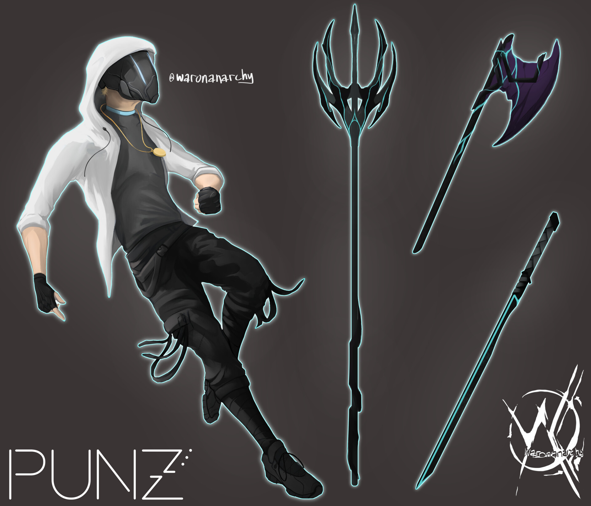 ArtStation - Punz Design Sheet