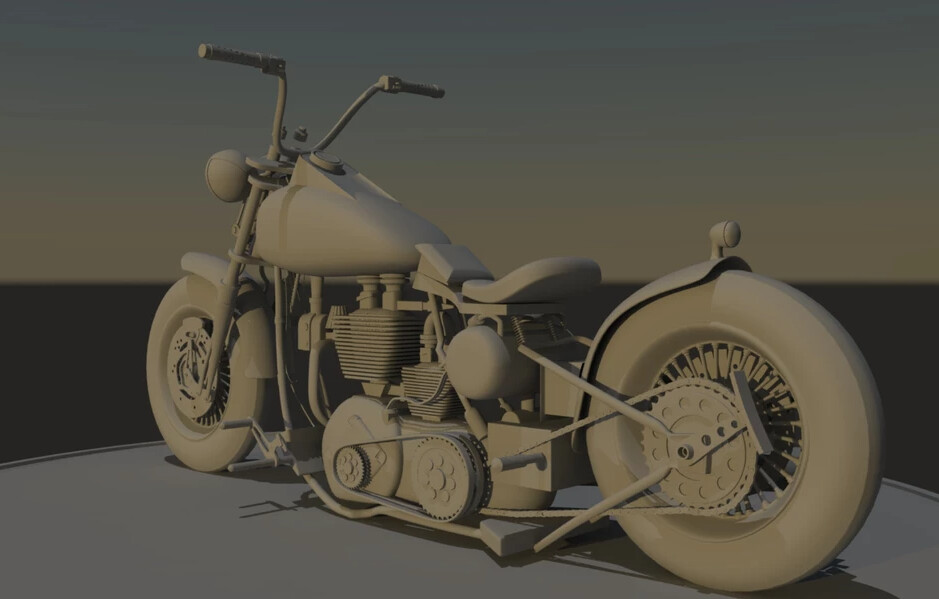 ArtStation - bike model