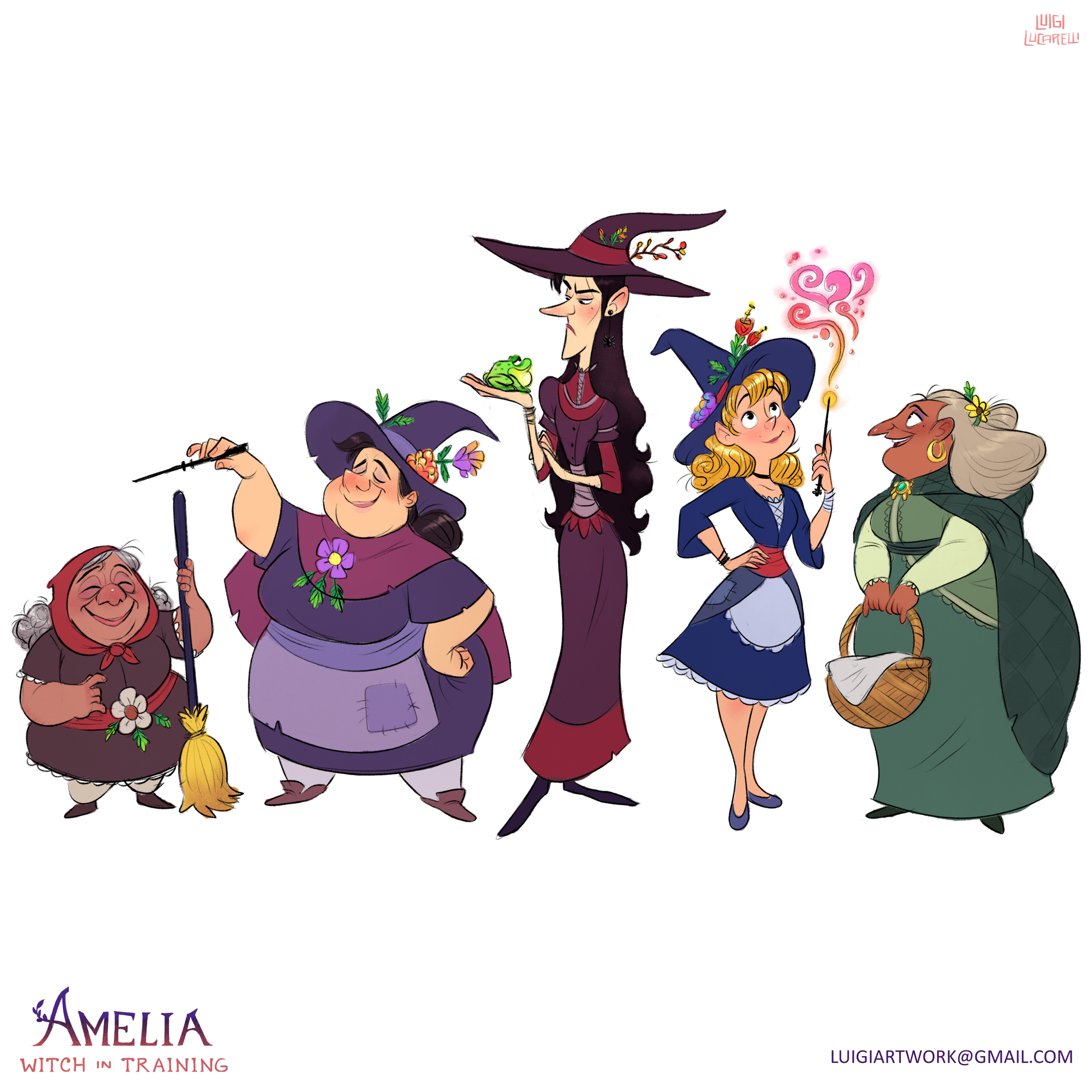 Luigi Lucarelli - Amelia - Witch in Training